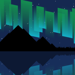 300x300 Resolution Artistic Digital Art 4k Night Reflection 2022 Art ...