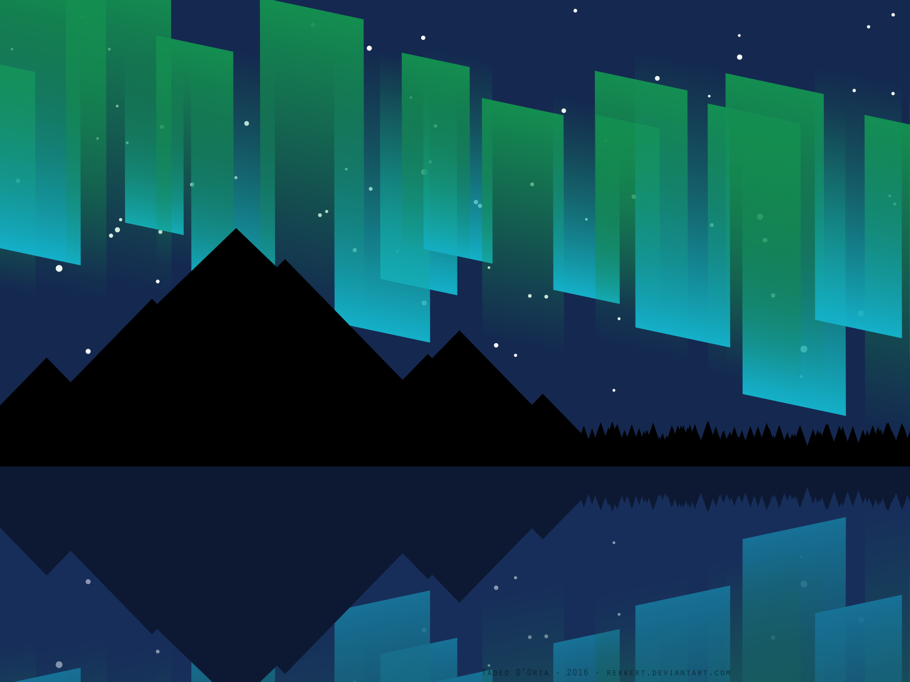 3180x2383 Resolution Artistic Digital Art 4k Night Reflection 2022 Art ...