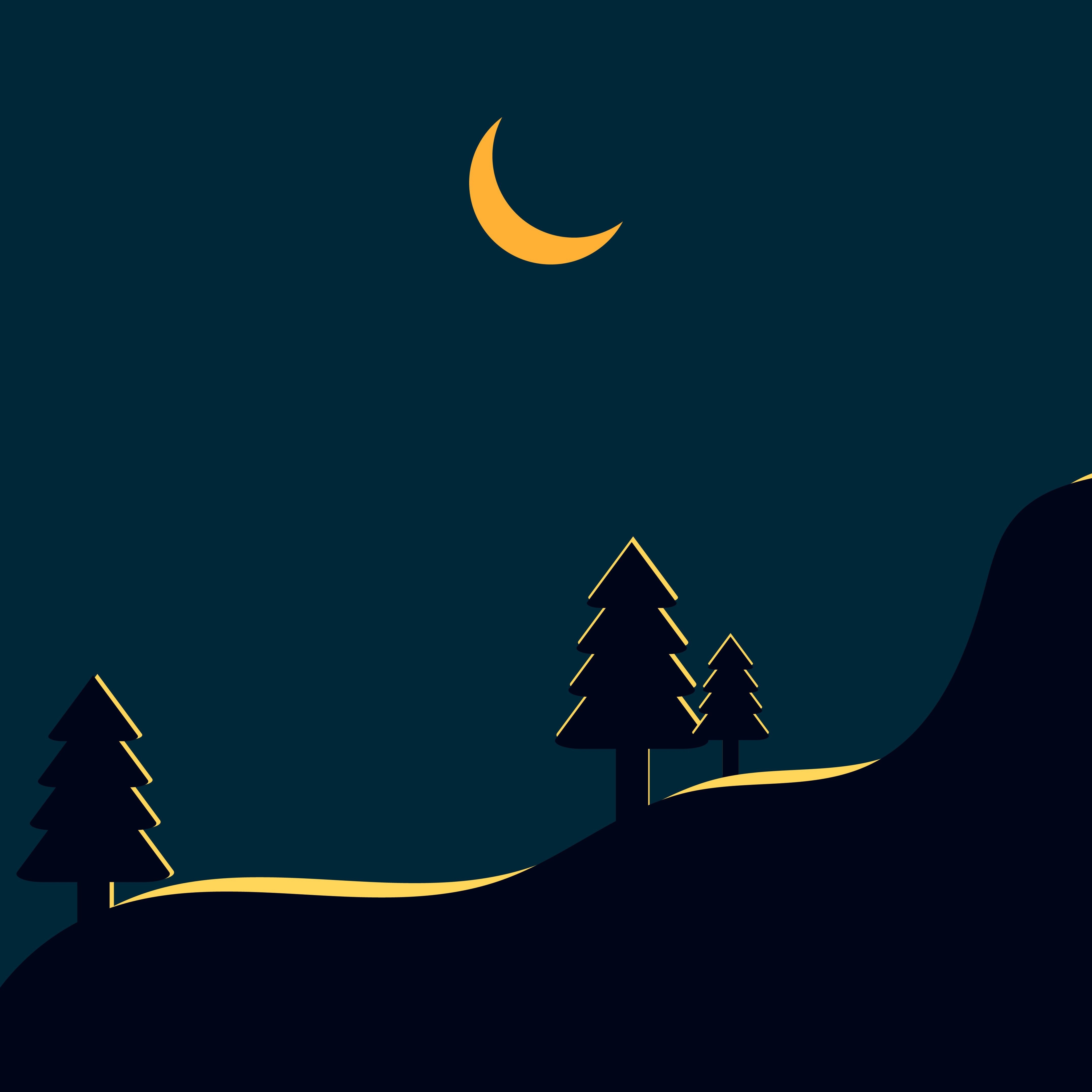 5000x5000 Artistic Night 8k 5000x5000 Resolution Wallpaper, HD Artist ...