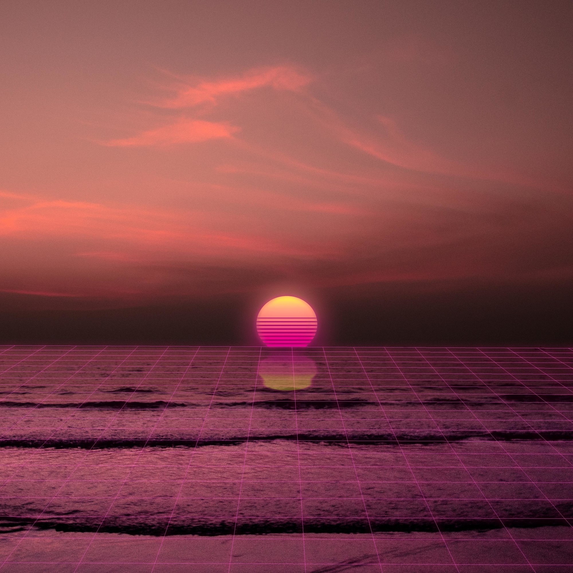 2000x2000 Resolution Artistic Retro Wave 4k 2021 2000x2000 Resolution ...