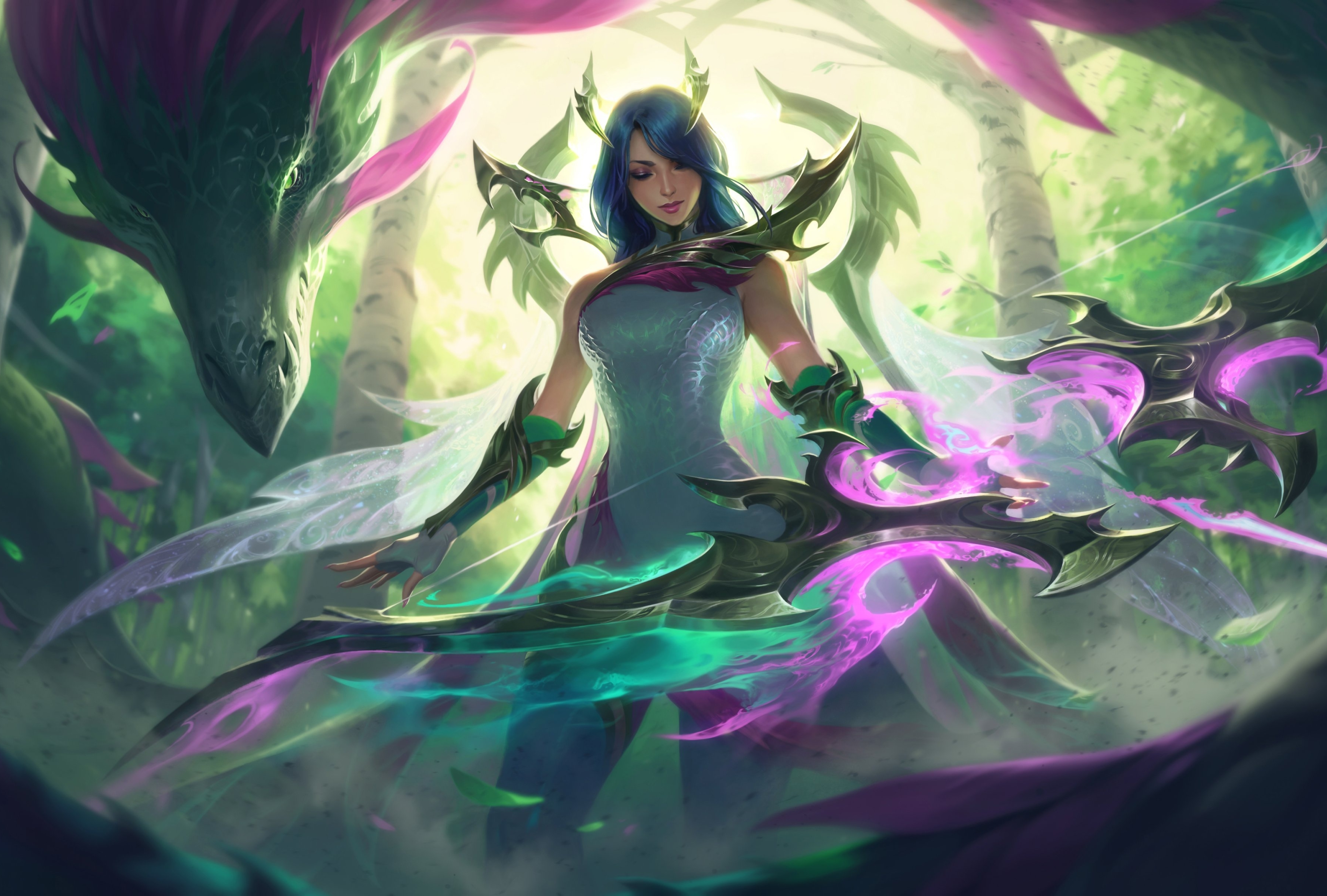 4096x2768 Resolution Ashe 4K League Of Legends 4096x2768 Resolution ...