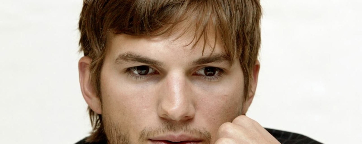 1200x480 Resolution ashton kutcher, dark-haired actor, brown-eyed ...