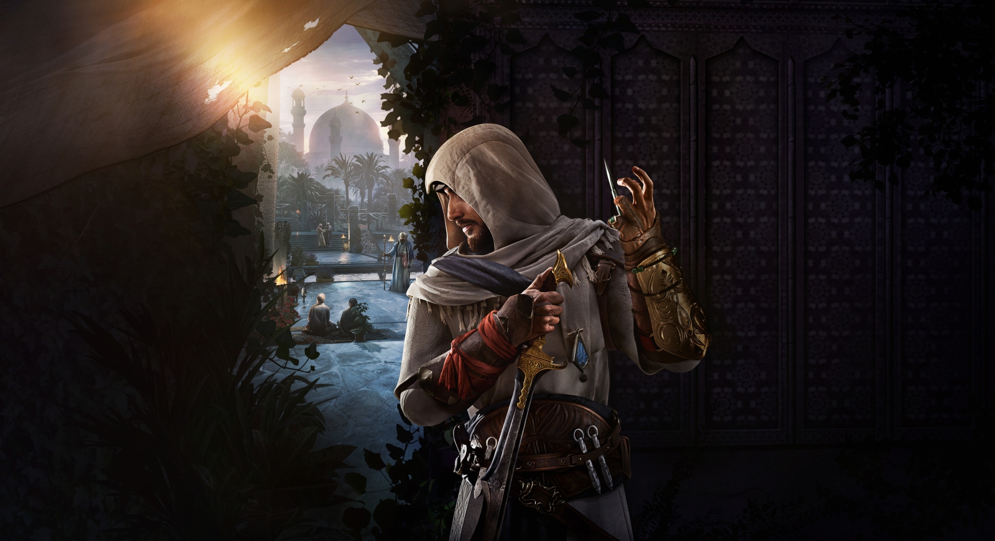 2048x1115 Resolution Assassin's Creed Mirage 4K Poster 2022 2048x1115 ...