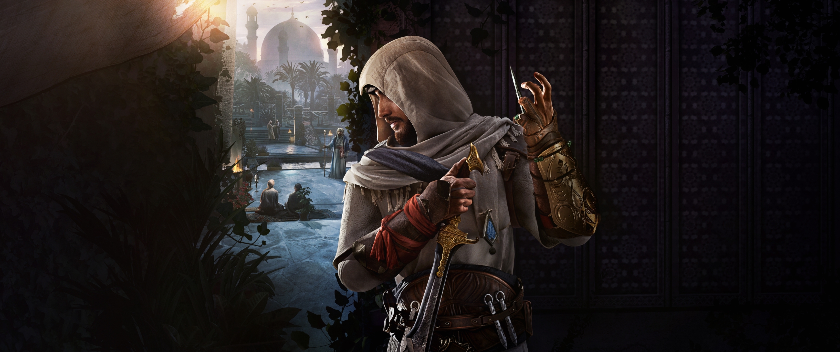 3440x1441 Resolution Assassin's Creed Mirage 4K Poster 2022 3440x1441 ...