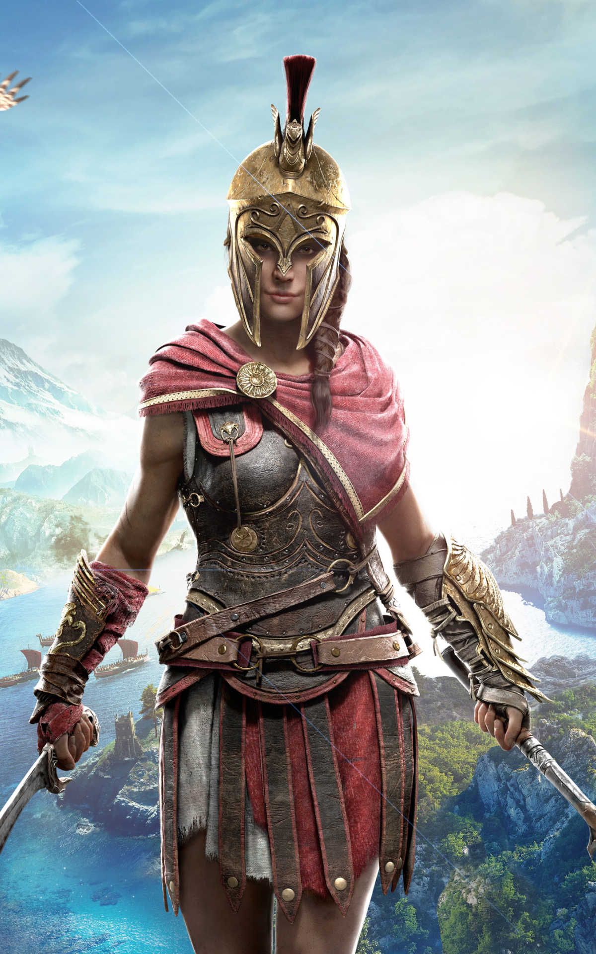1200x1920 Assassin's Creed Odyssey Kassandra 1200x1920 Resolution ...
