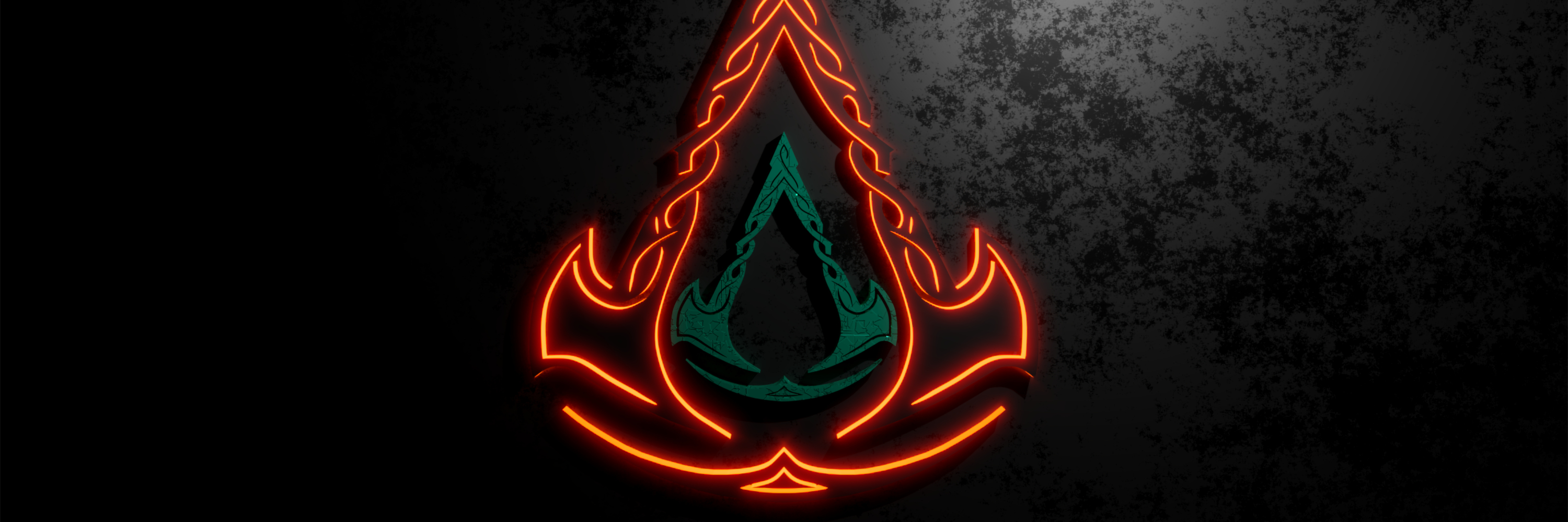 3000x1000 Resolution Assassins Creed Valhalla Cool Logo 3000x1000 ...