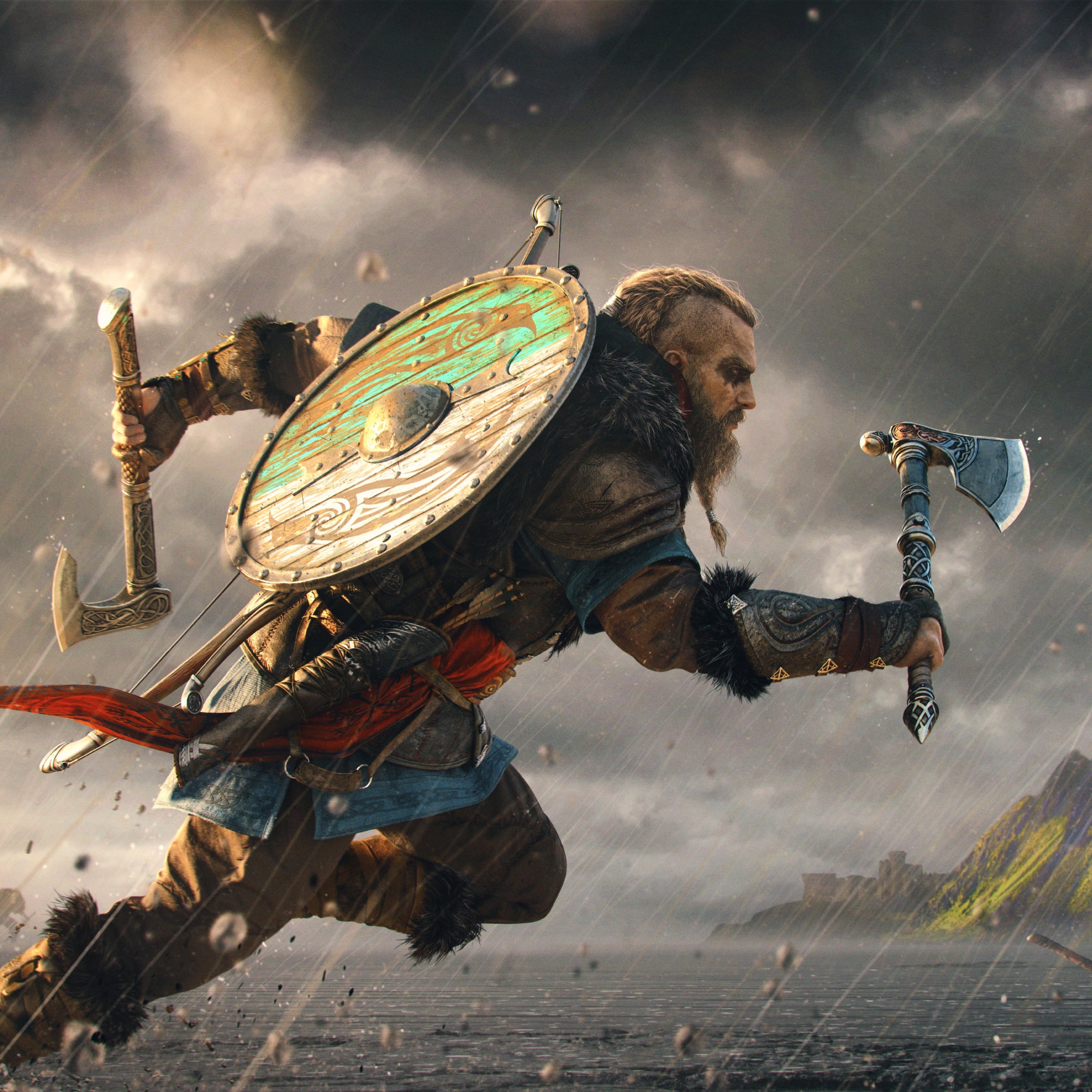 2480x2480 Resolution Assassins Creed Valhalla Eivor Renders 8K ...