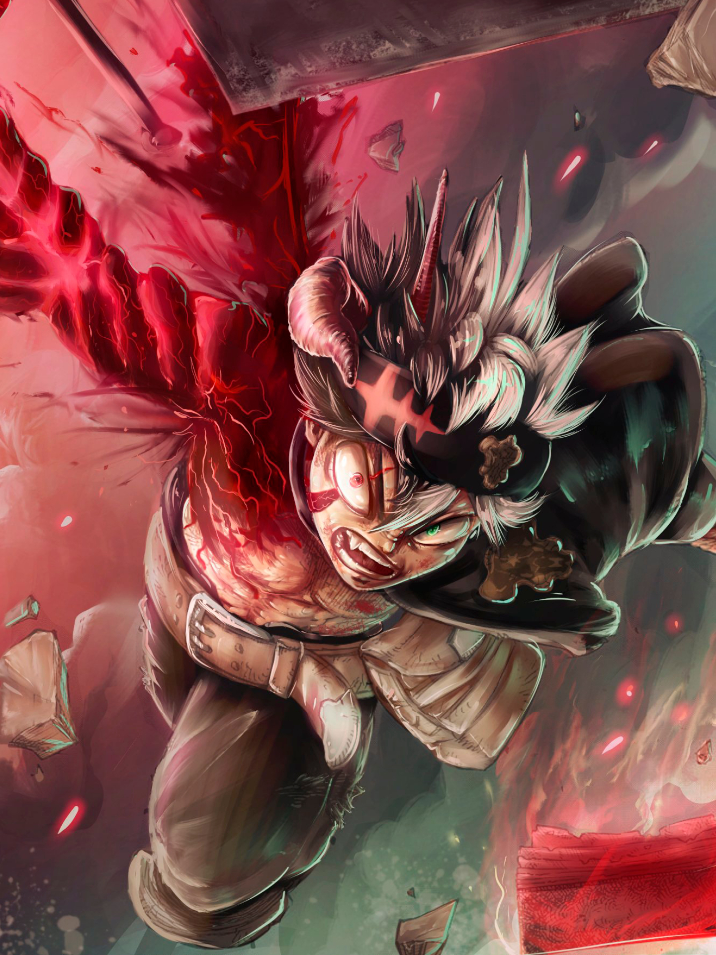 1440x1920 Asta Cool Art Black Clover 1440x1920 Resolution Wallpaper, HD ...