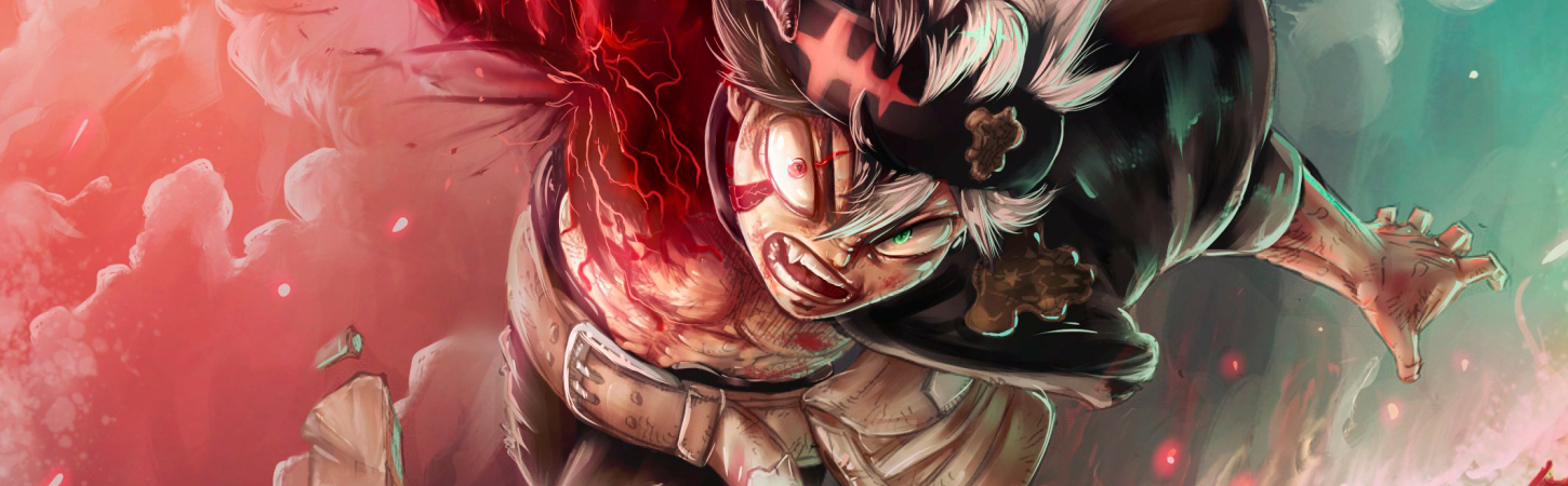 1450x450 Asta Cool Art Black Clover 1450x450 Resolution Wallpaper, HD ...