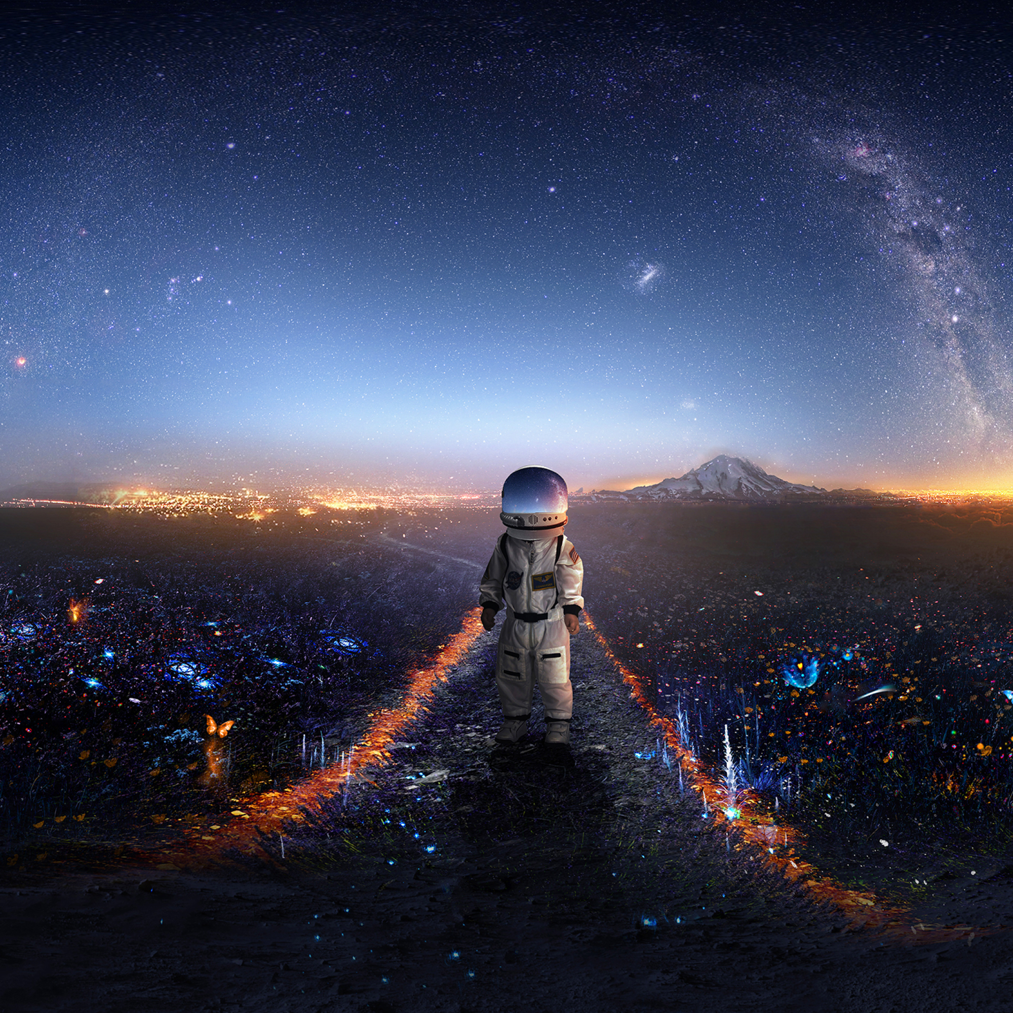 2000x2000 Resolution Astronaut Creative Artwork 2000x2000 Resolution ...