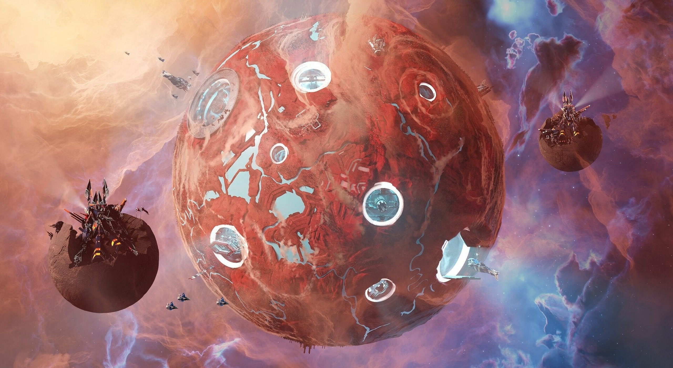 2560x1400 Resolution Attack on Moon Digital 2560x1400 Resolution ...