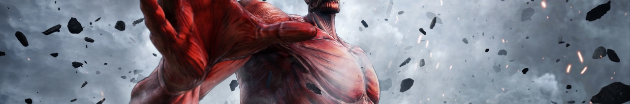 1280x212 Resolution Attack on Titan 2 Colossal Titan 1280x212 ...
