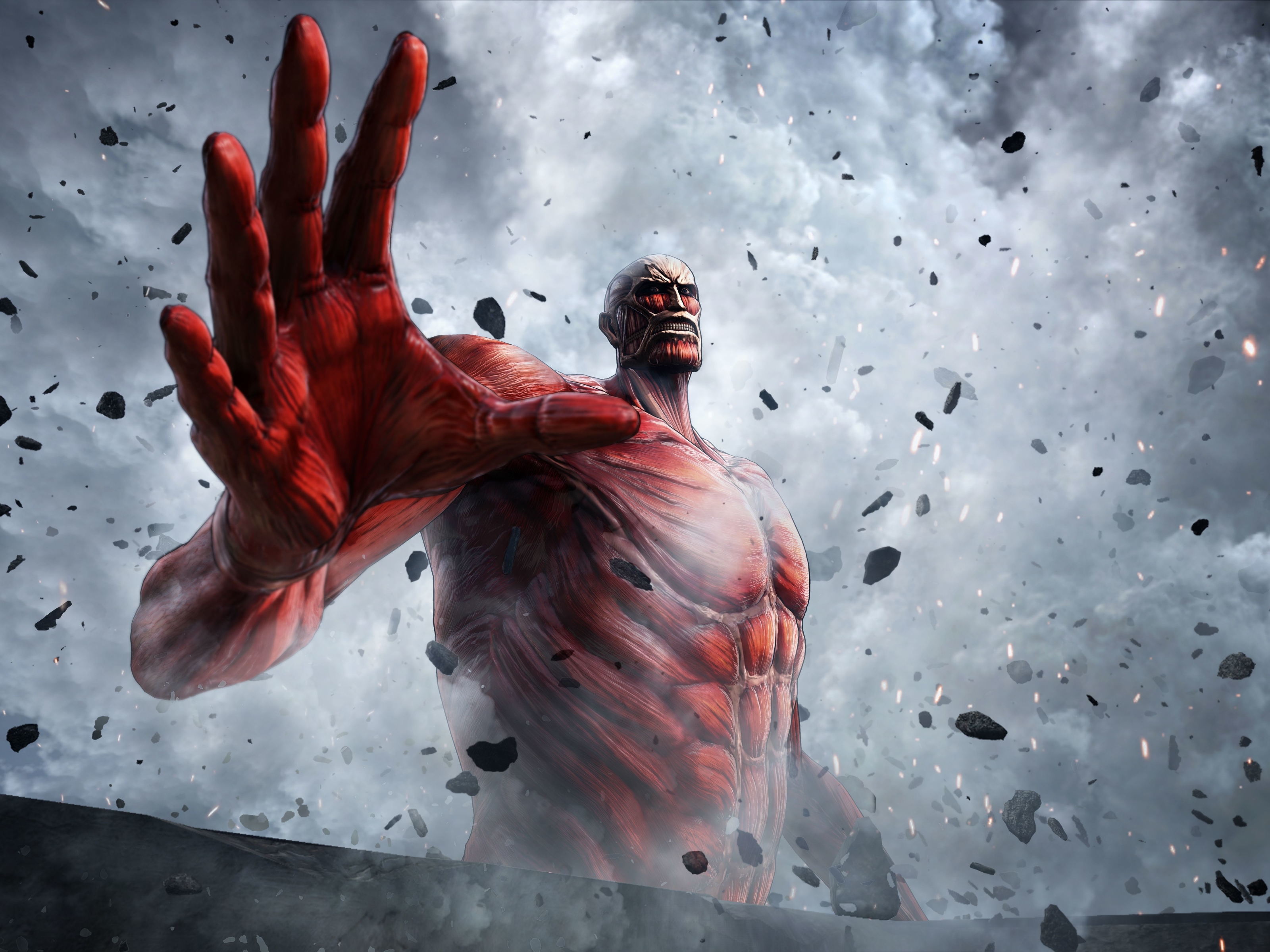 3200x2400 Resolution Attack on Titan 2 Colossal Titan 3200x2400 ...
