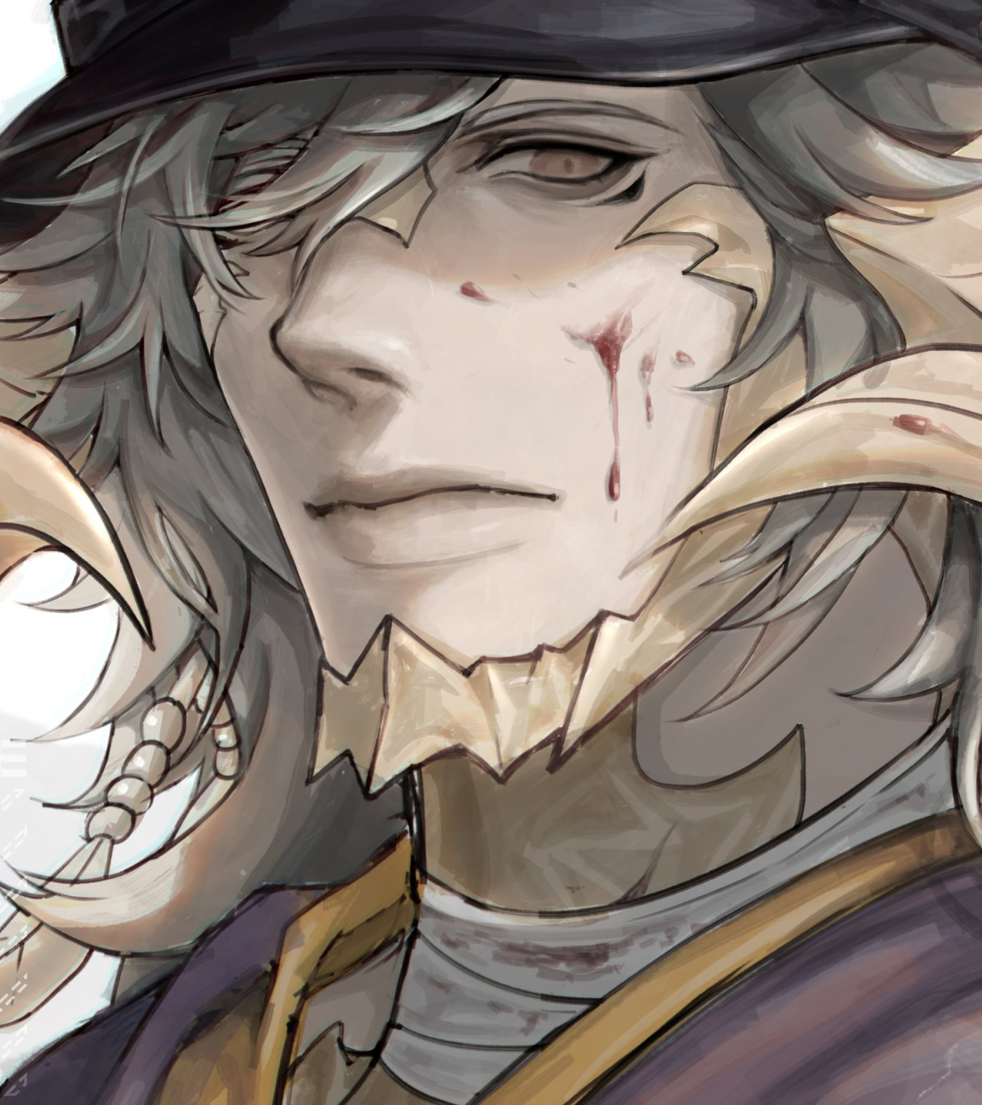 1920x2160 Resolution Au Ra Digital Final Fantasy Art 1920x2160 ...