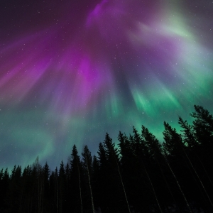 300x300 Resolution Aurora Borealis HD Night Photography 300x300 ...