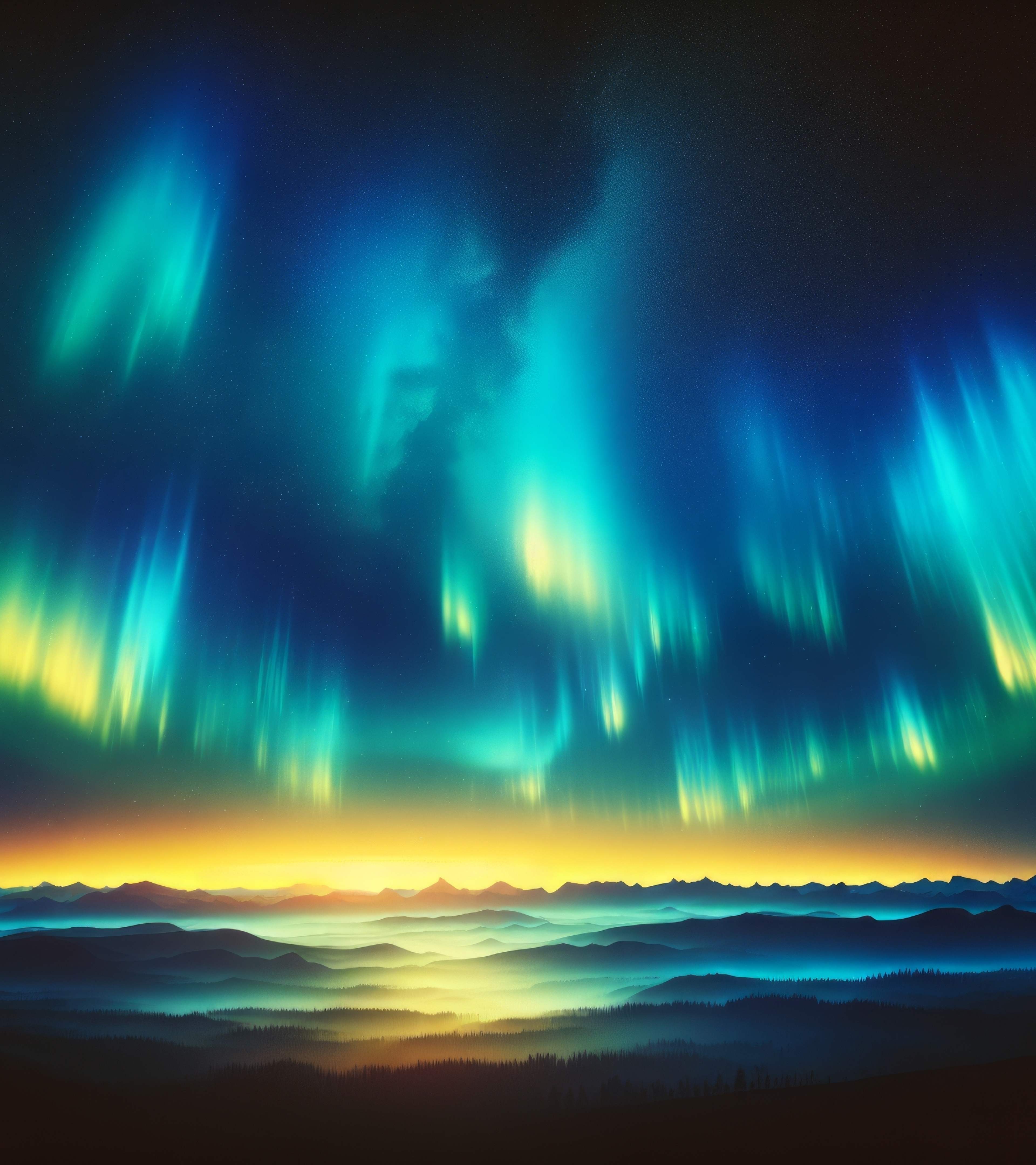 3840x4320 Resolution Aurora Lights HD Night Sky 3840x4320 Resolution ...