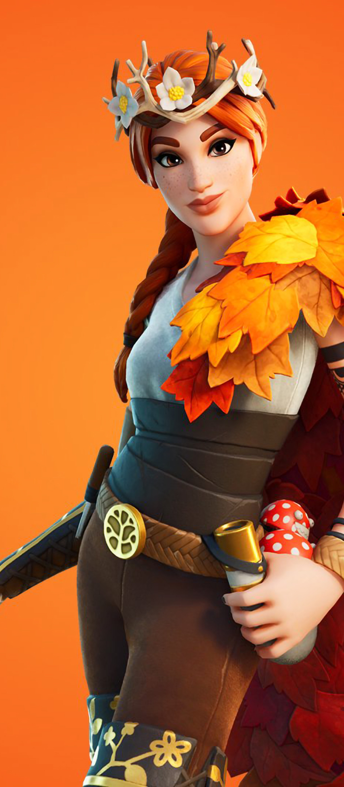 700x1600 Resolution Autumn Queen Fortnite 700x1600 Resolution Wallpaper ...