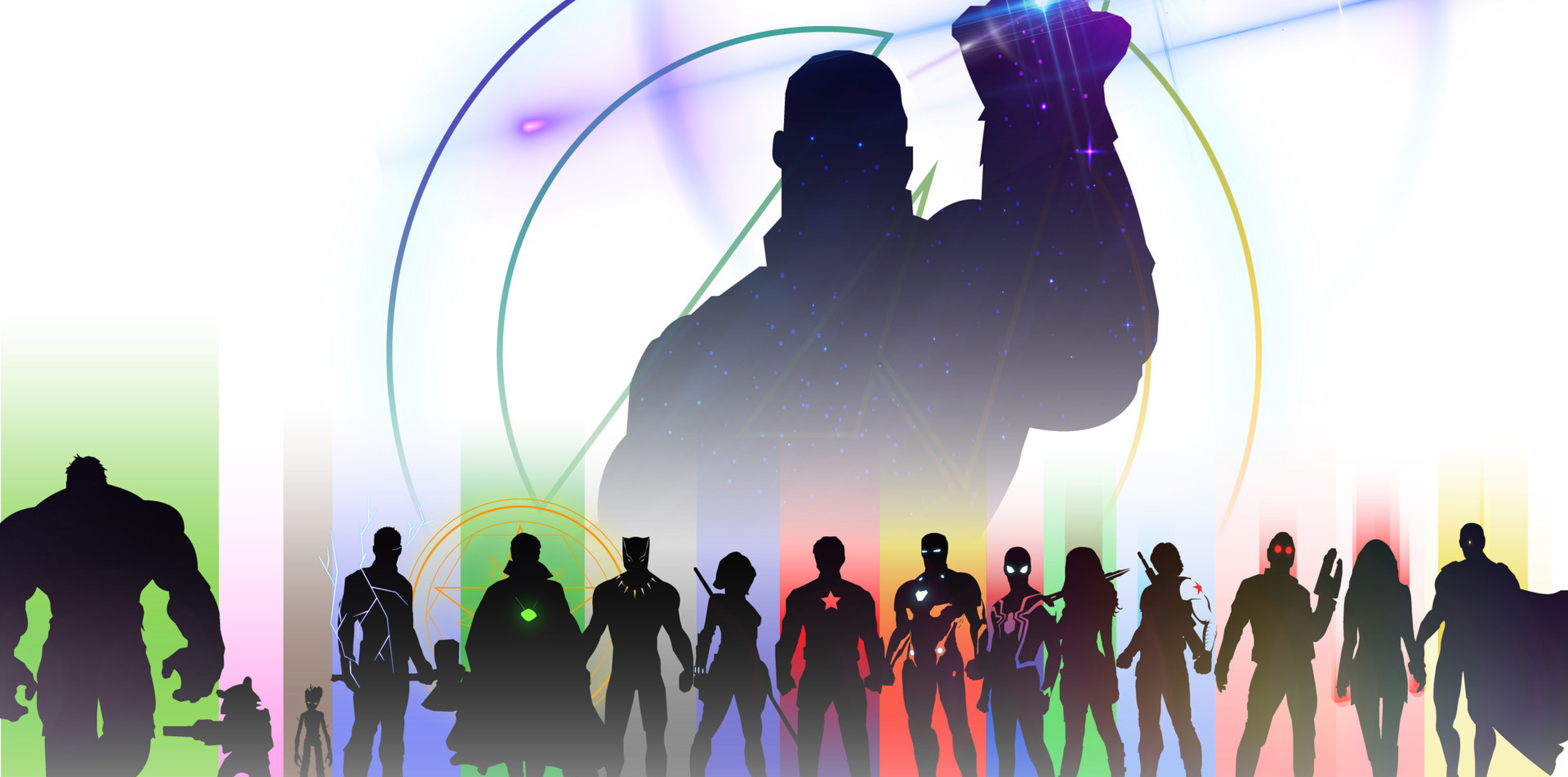 4840x2400 Avengers 4 Movie Keyart 2018 4840x2400 Resolution Wallpaper ...
