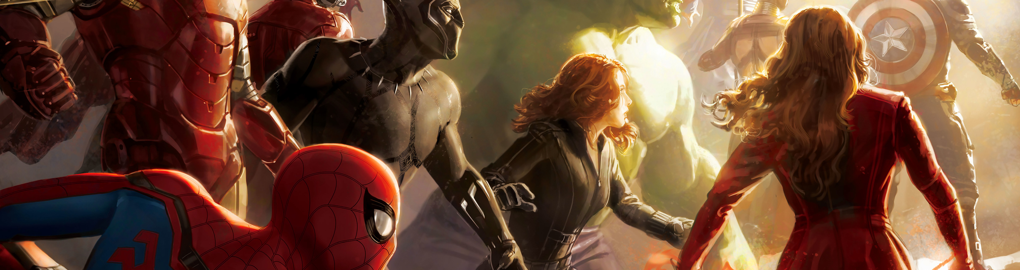 4080x1080 Resolution Avengers Infinity War Team Digital Art 4080x1080 ...