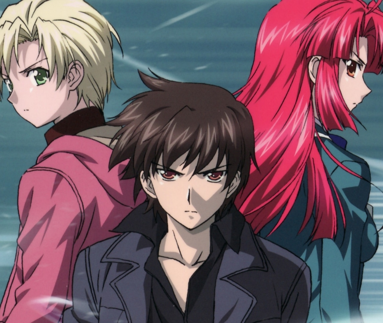 1280x1080 Resolution Ayano Kannagi, Kazuma Yagami and Ren Kannagi ...