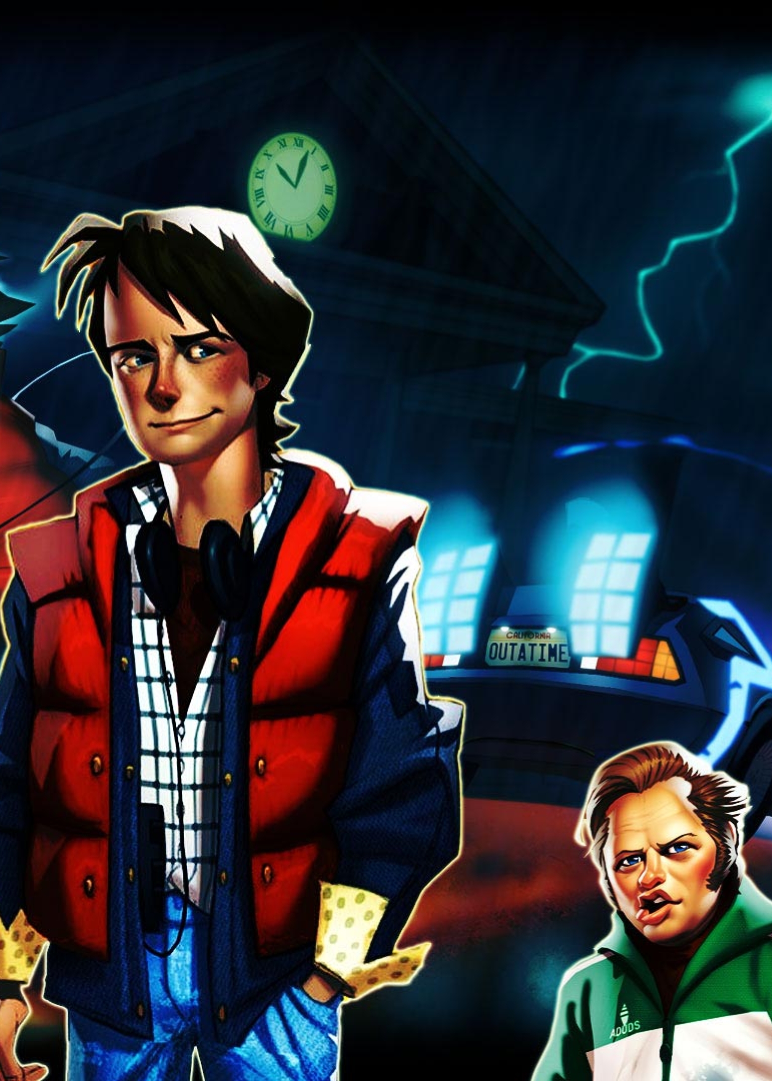 1536x2152 back to the future the game, telltale games, pc 1536x2152 ...