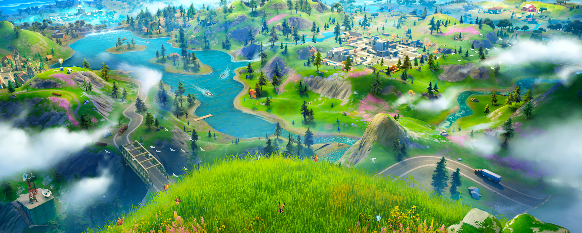 1920x768 Resolution Background Of Fortnite Chapter 2 1920x768 ...