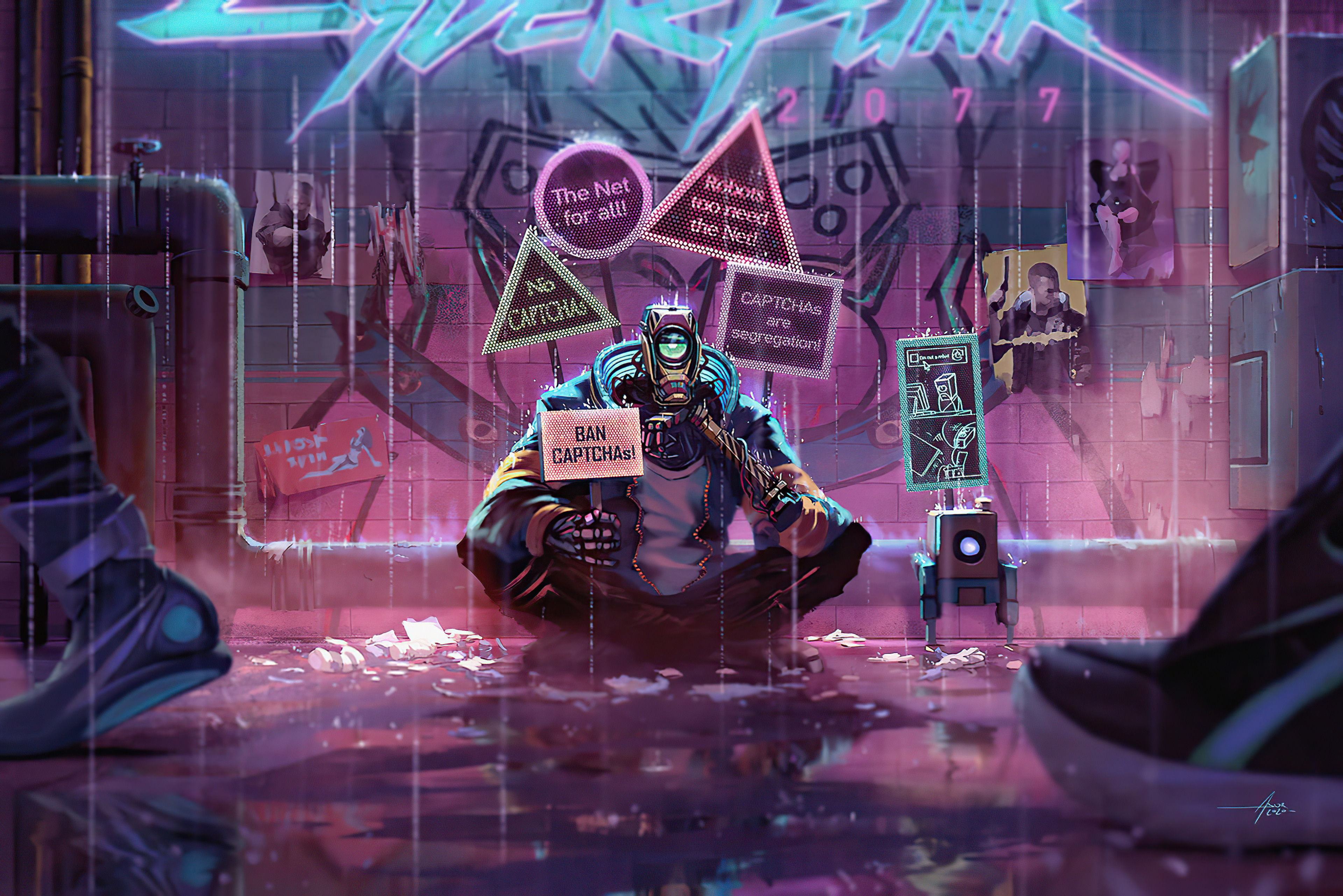 5680x8320 Ban Captcha's Robot 5680x8320 Resolution Wallpaper, HD Artist ...