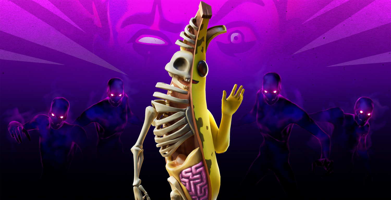 1500x768 Banana Peely Fortnitemares 4K Fortnite 1500x768 Resolution ...