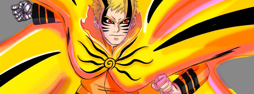 851x315 Baryon Mode Art Naruto 2021 851x315 Resolution Wallpaper, HD ...