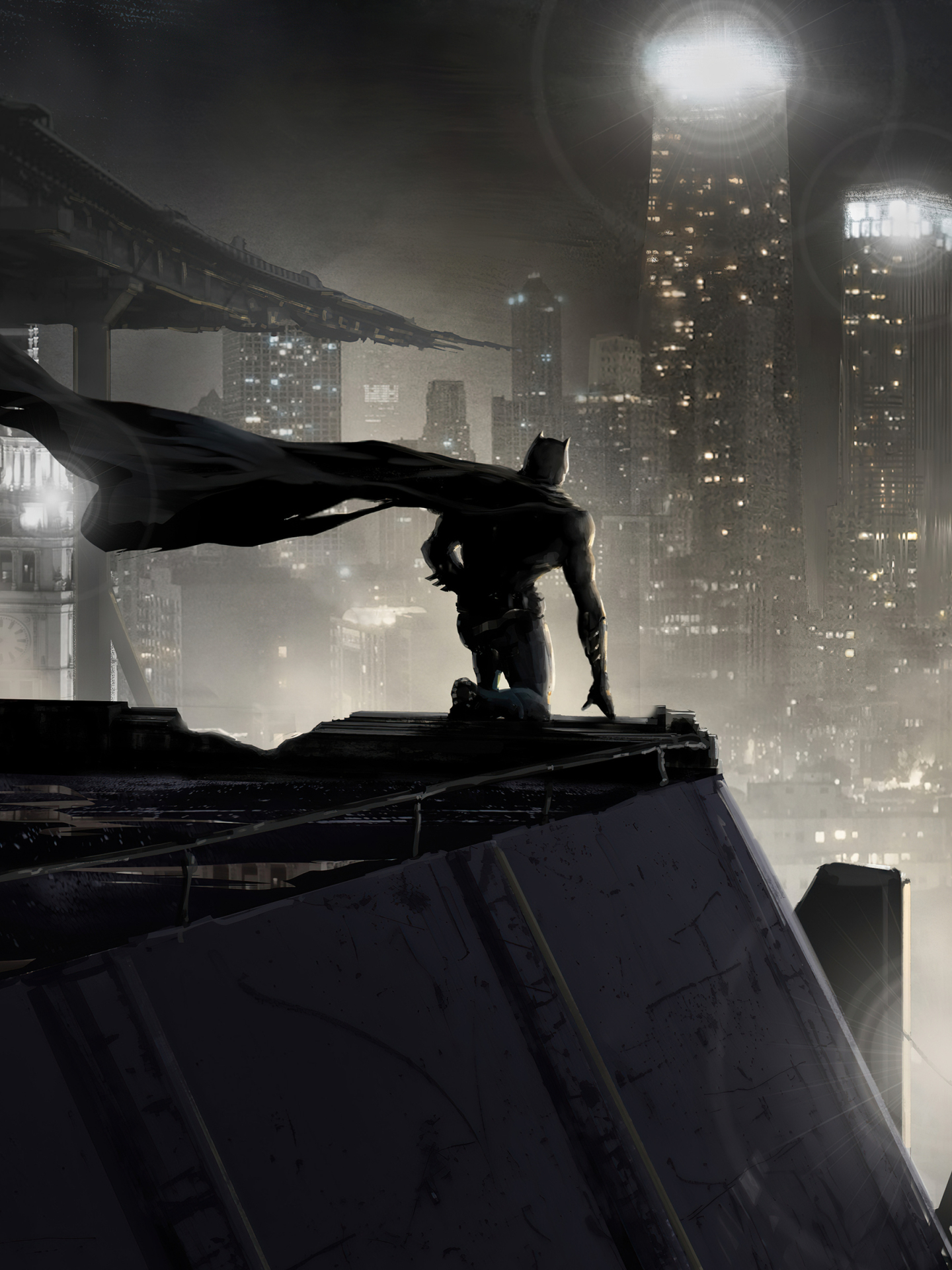 1440x1920 Resolution Batman 4k Gotham City Digital 1440x1920 Resolution ...