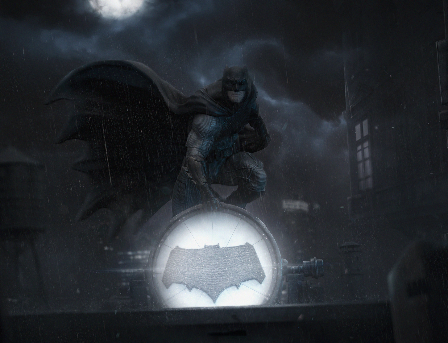 1452x1112 Batman at Night 4k Superhero 1452x1112 Resolution Wallpaper ...