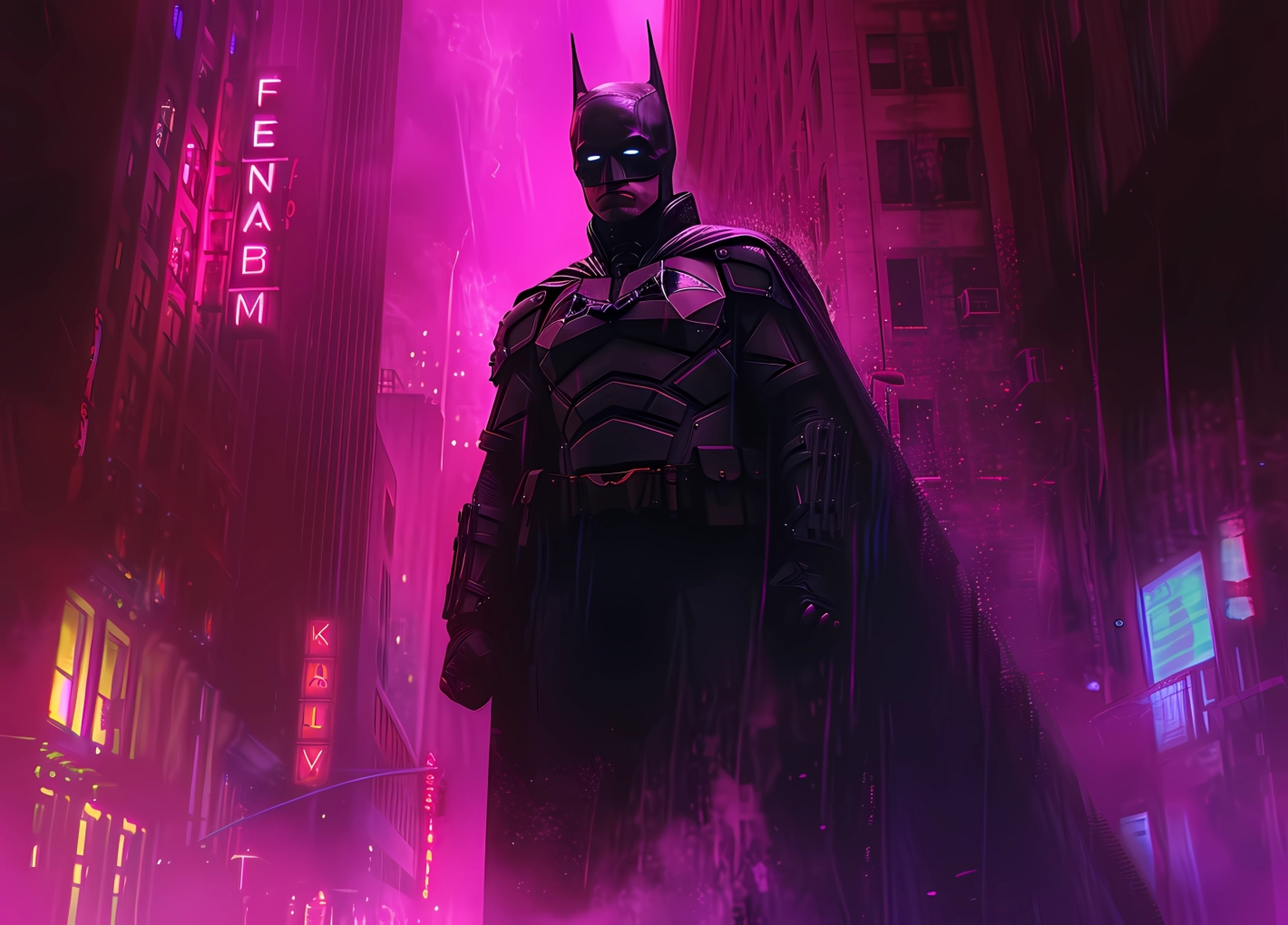 1420x1020 Resolution Batman Purple Background 1420x1020 Resolution ...