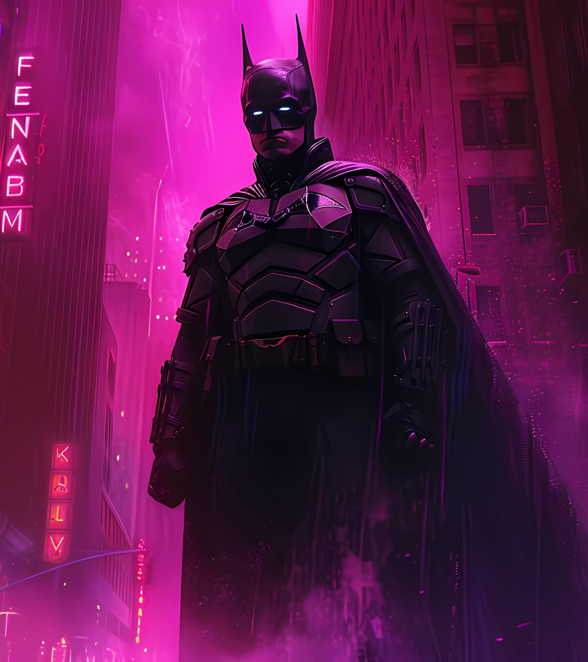 1920x2160 Resolution Batman Purple Background 1920x2160 Resolution ...