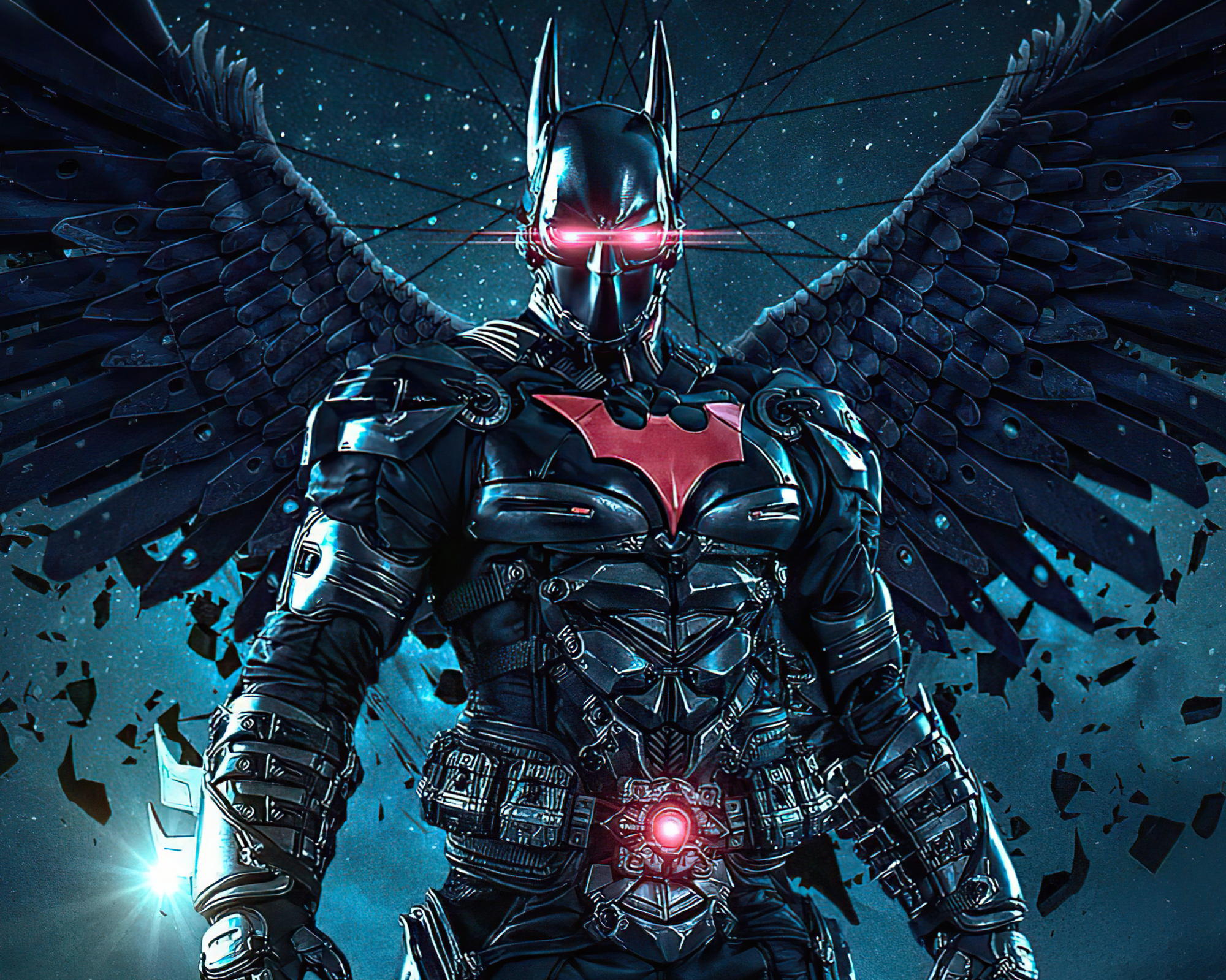 2000x1599 Resolution Batman with Wings 2000x1599 Resolution Wallpaper ...
