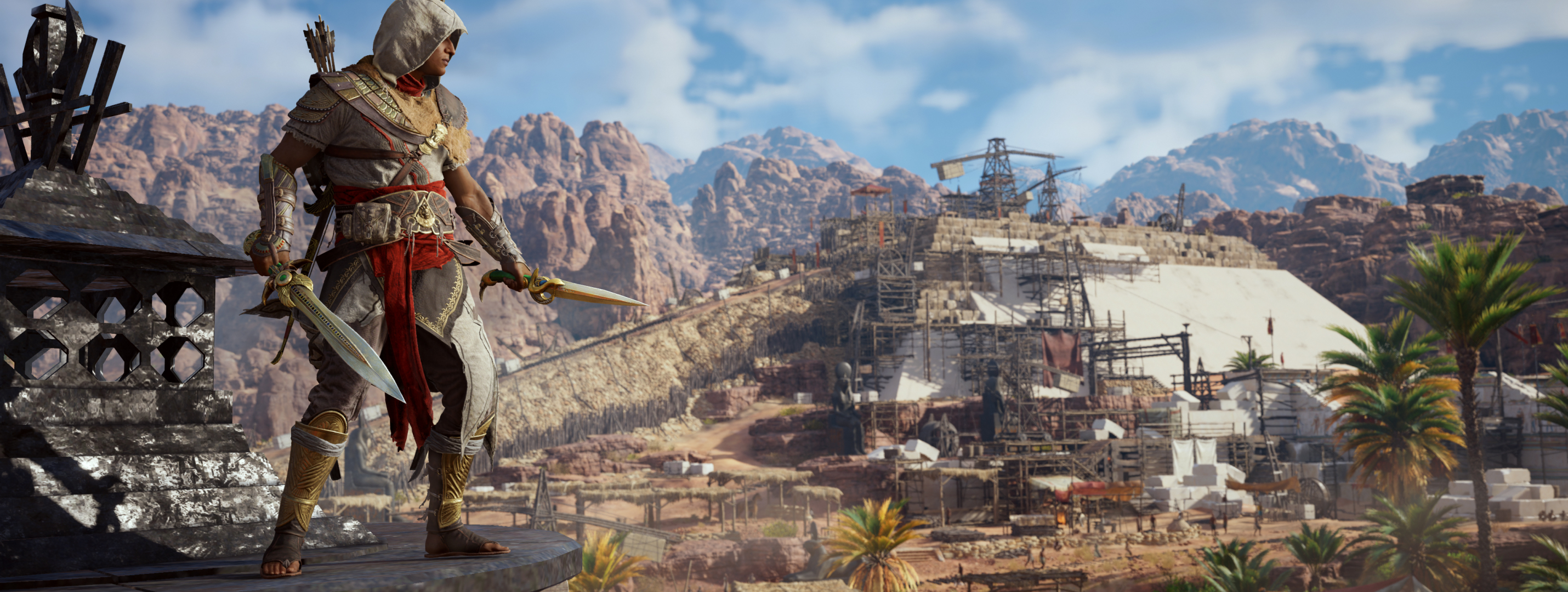 2860x1080 Resolution Bayek Of Siwa Assassins Creed Origins 2860x1080 ...