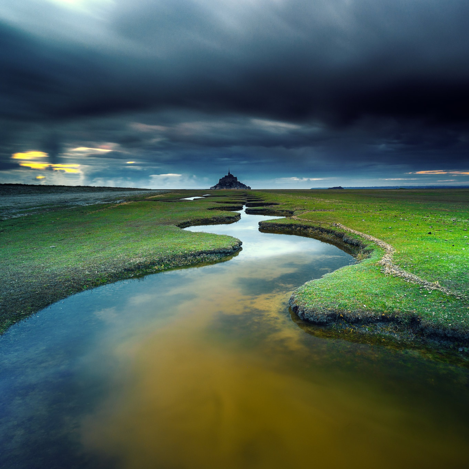 1980x1980 Beautiful Mont Saint Michel France 1980x1980 Resolution ...