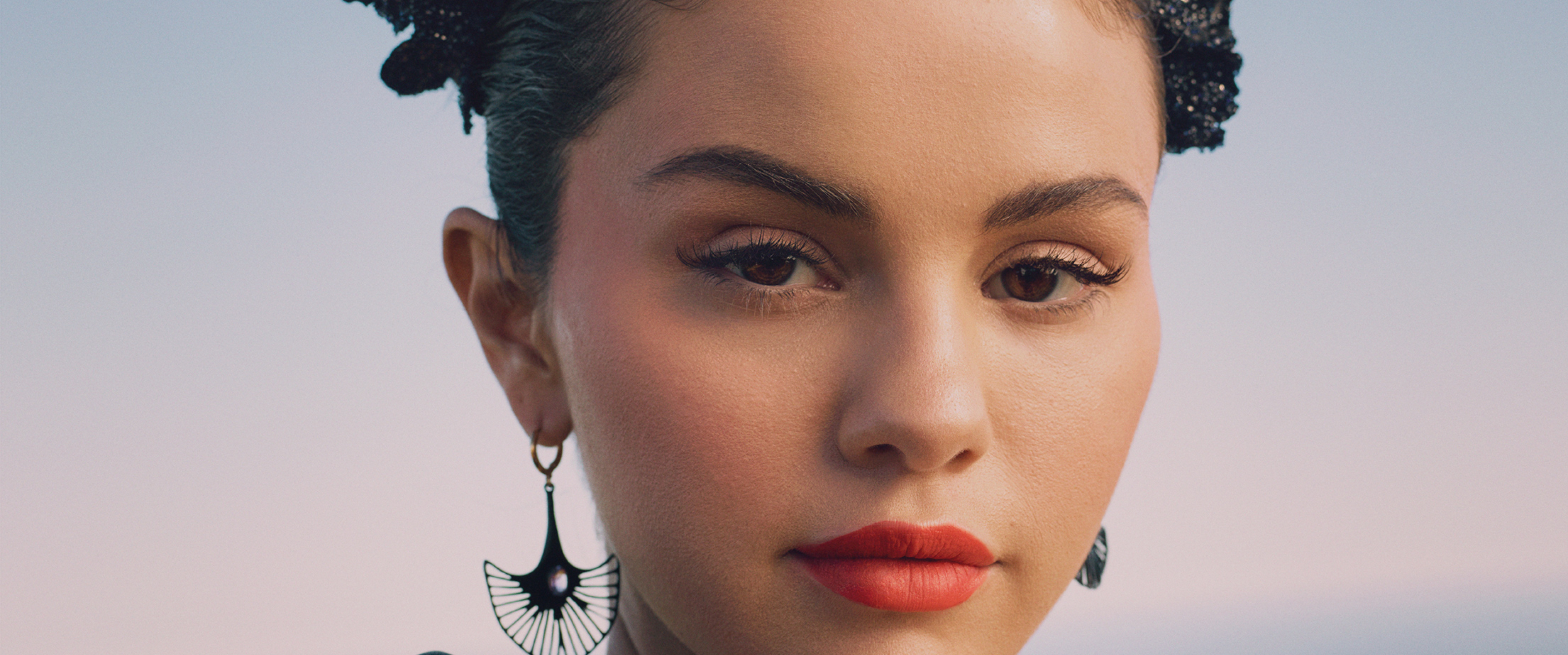 3449x1440 Resolution Beautiful Selena Gomez Face 2020 3449x1440 ...