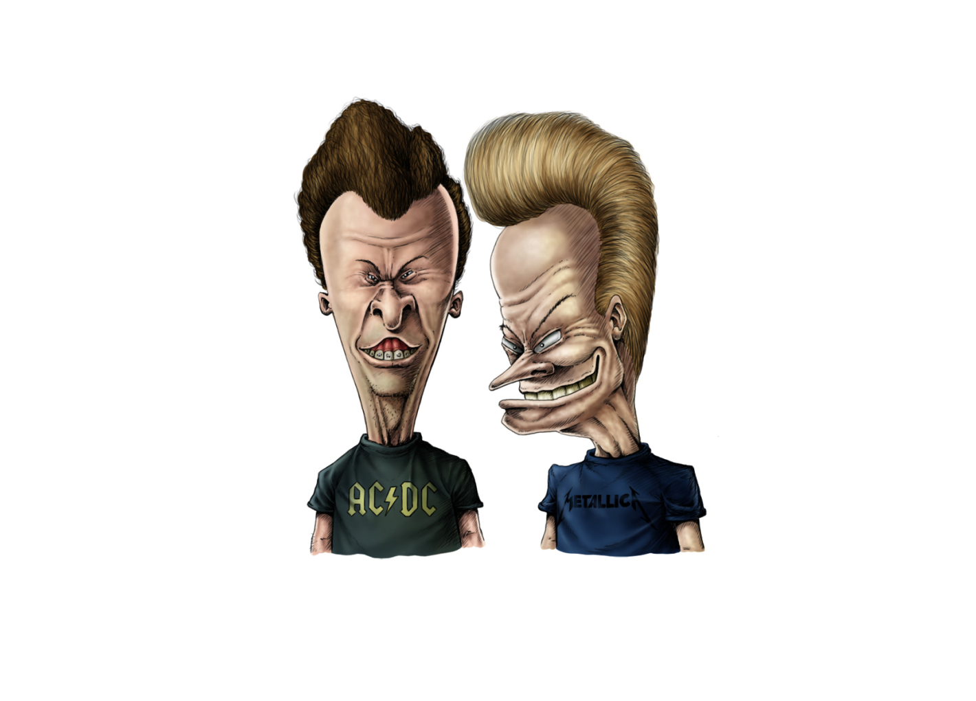 1420x1020 beavis and butt-head, teens, highland 1420x1020 Resolution ...