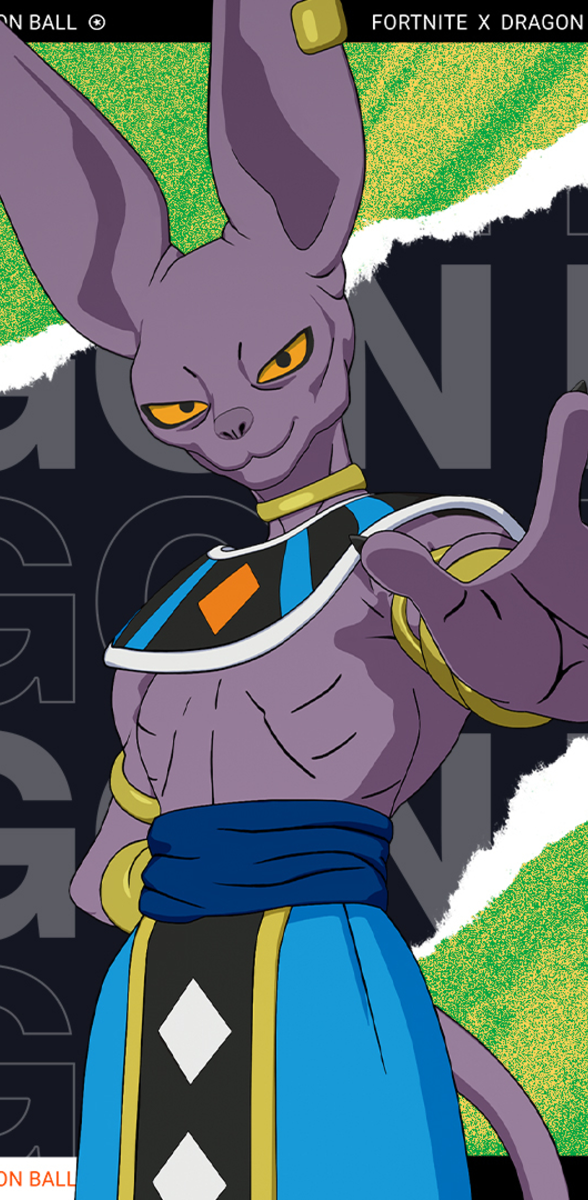 1176x2400 Resolution Beerus Fortnite X Dragon Ball 1176x2400 Resolution ...
