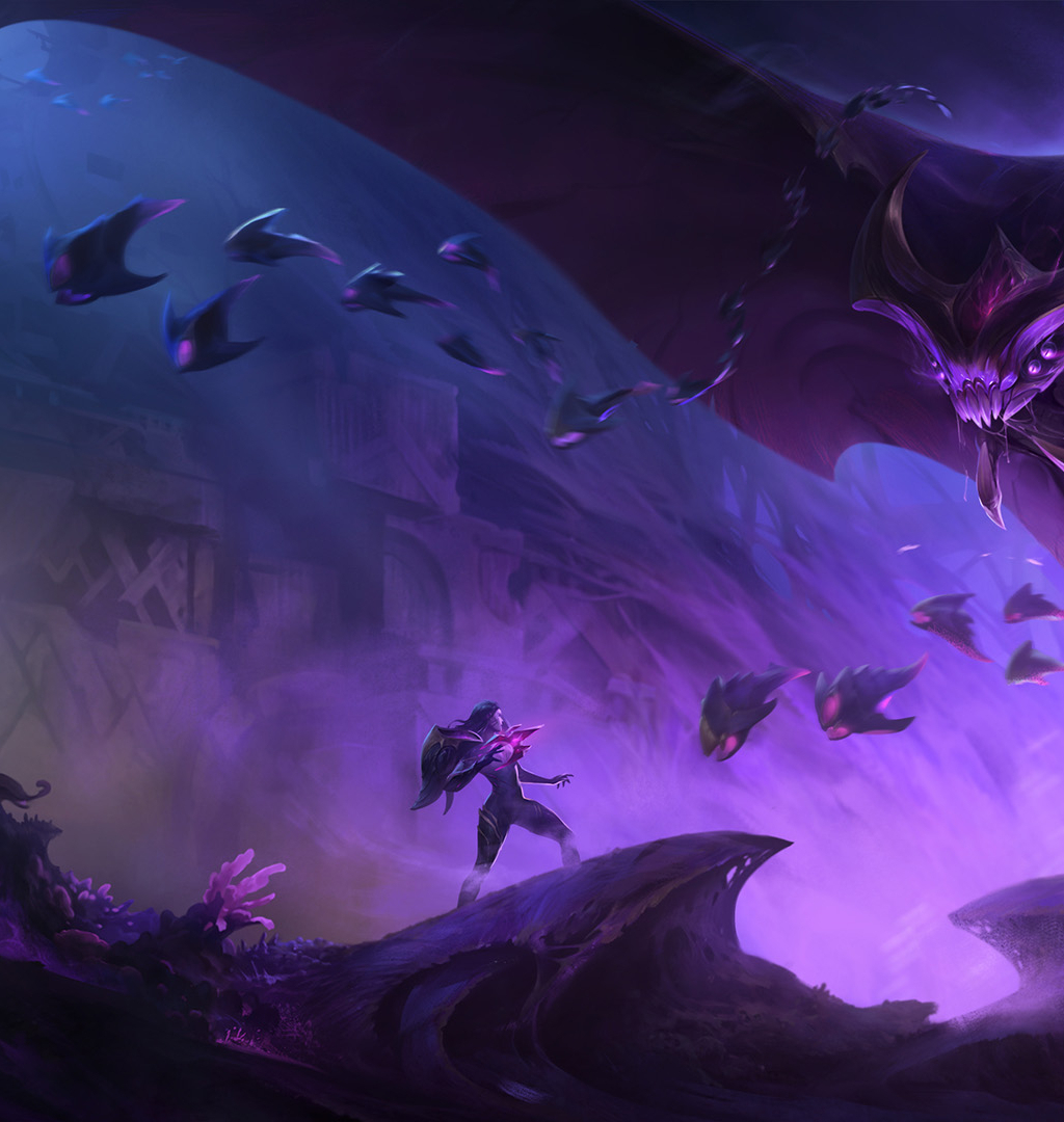 1024x1080 Resolution Bel'Veth Fight League Of Legends 1024x1080 ...