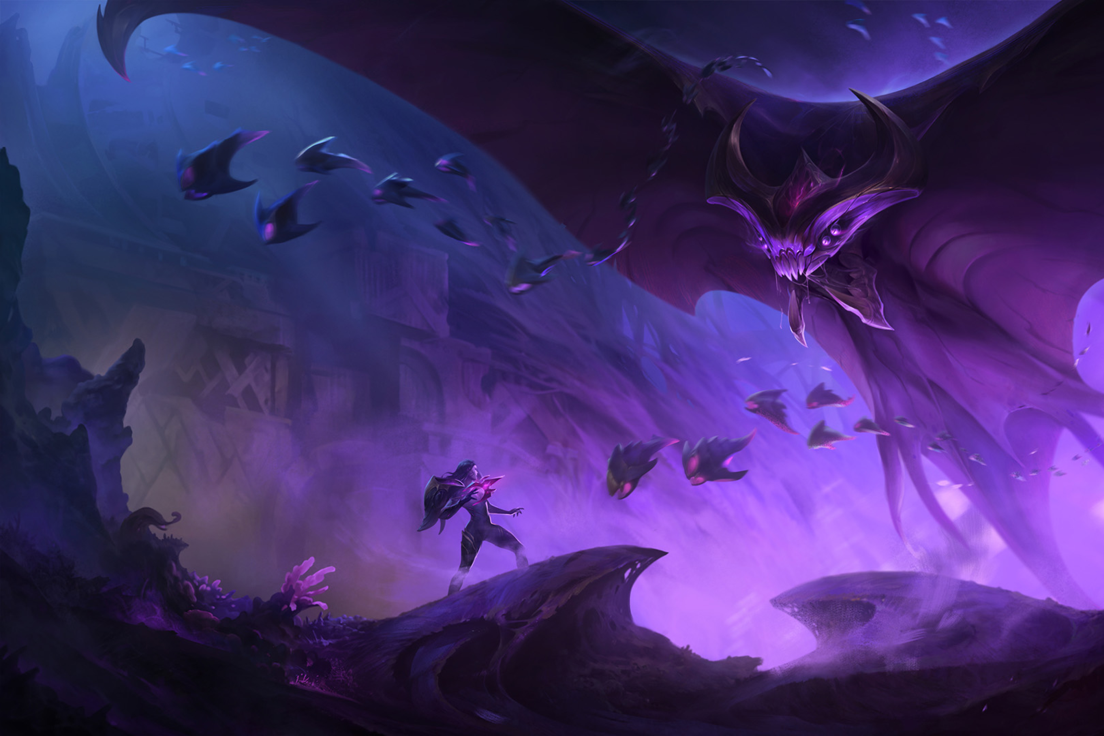 3840x2560 Resolution Bel'Veth Fight League Of Legends 3840x2560 ...