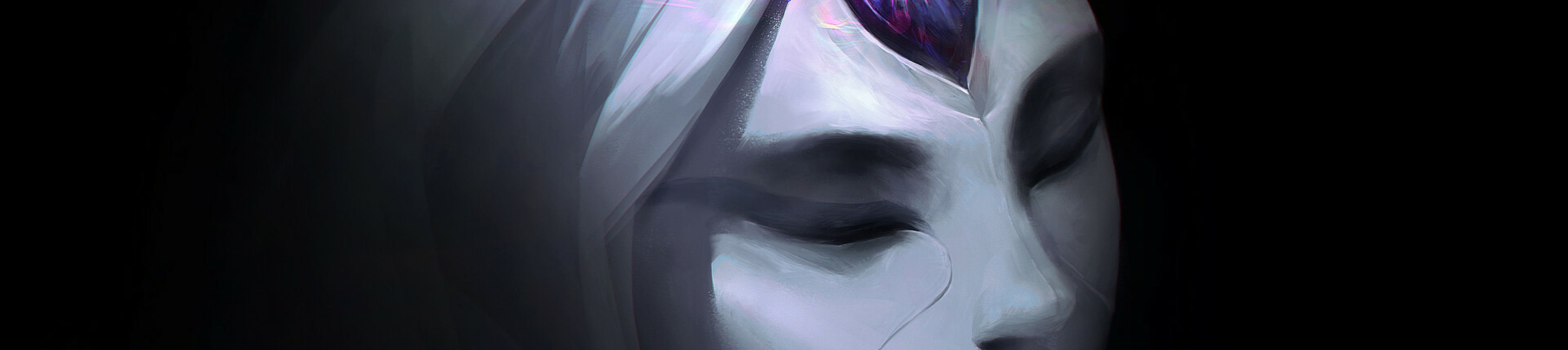 3440x768 Resolution Bel'Veth New Digital Art League Of Legends 3440x768 ...