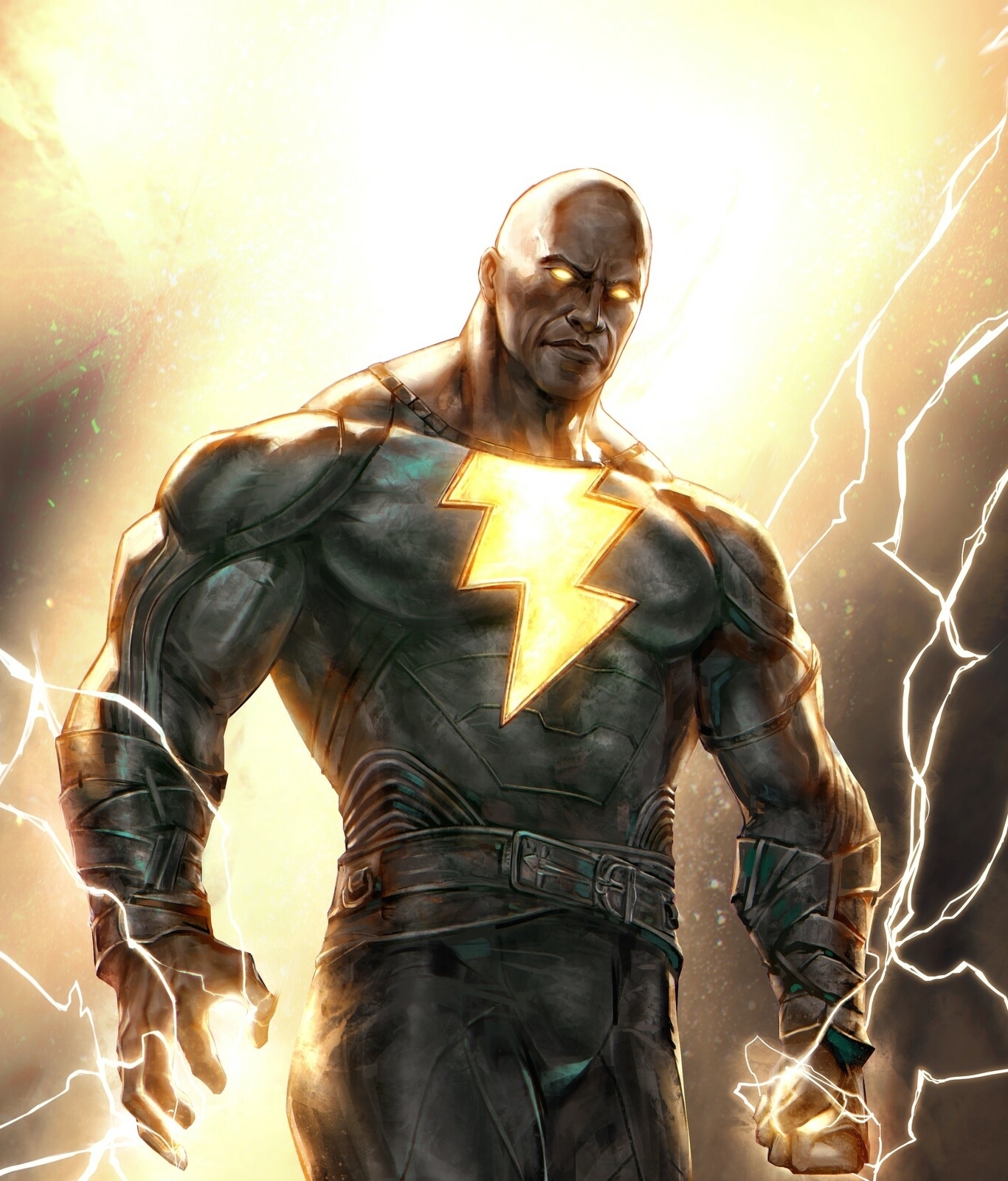 1366x1600 Resolution Black Adam Fan Colorful Drawing 1366x1600 ...