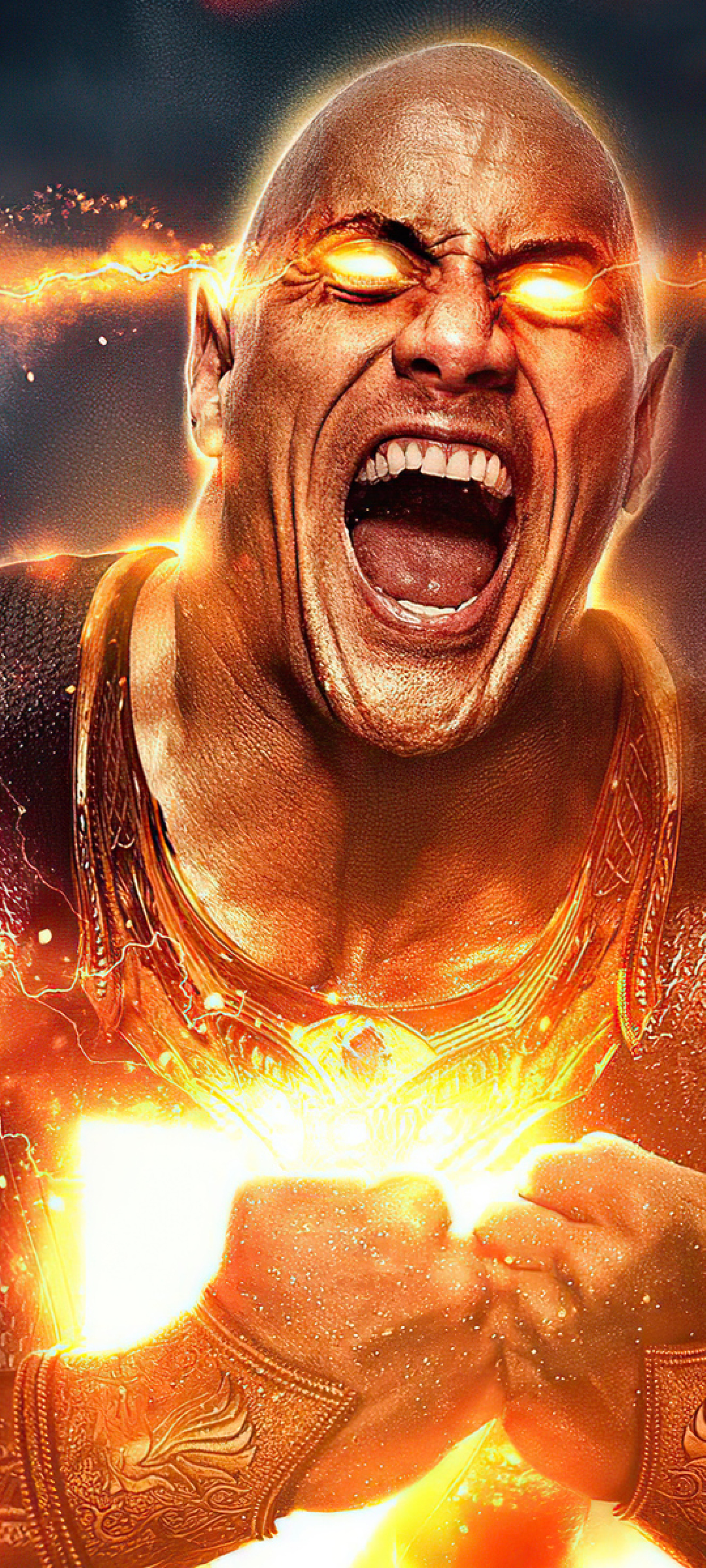 1728x3840 Resolution Black Adam HD Dwayne Johnson Art 1728x3840 ...