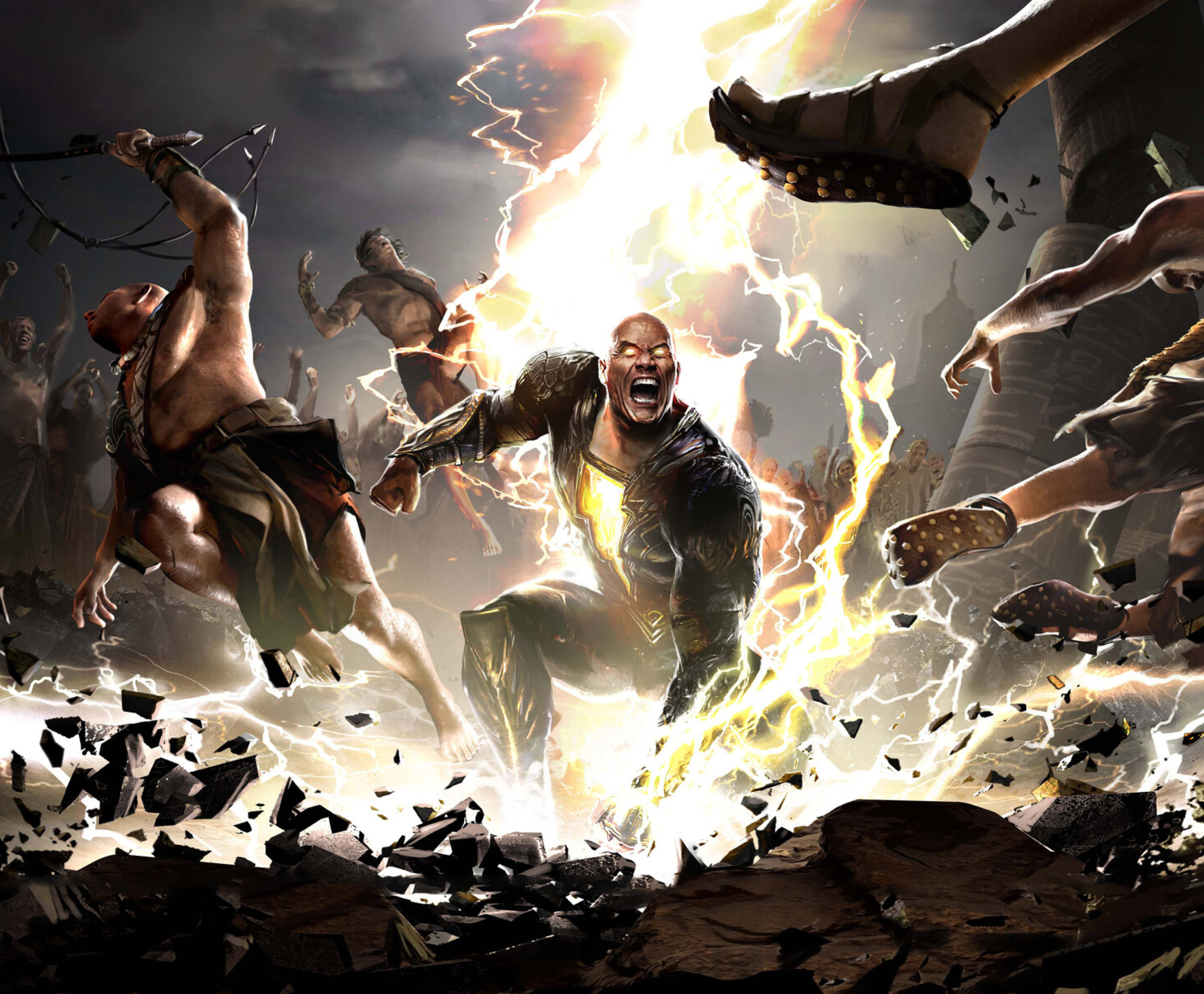 2520x2080 Resolution Black Adam Movie Digital Art 2520x2080 Resolution ...