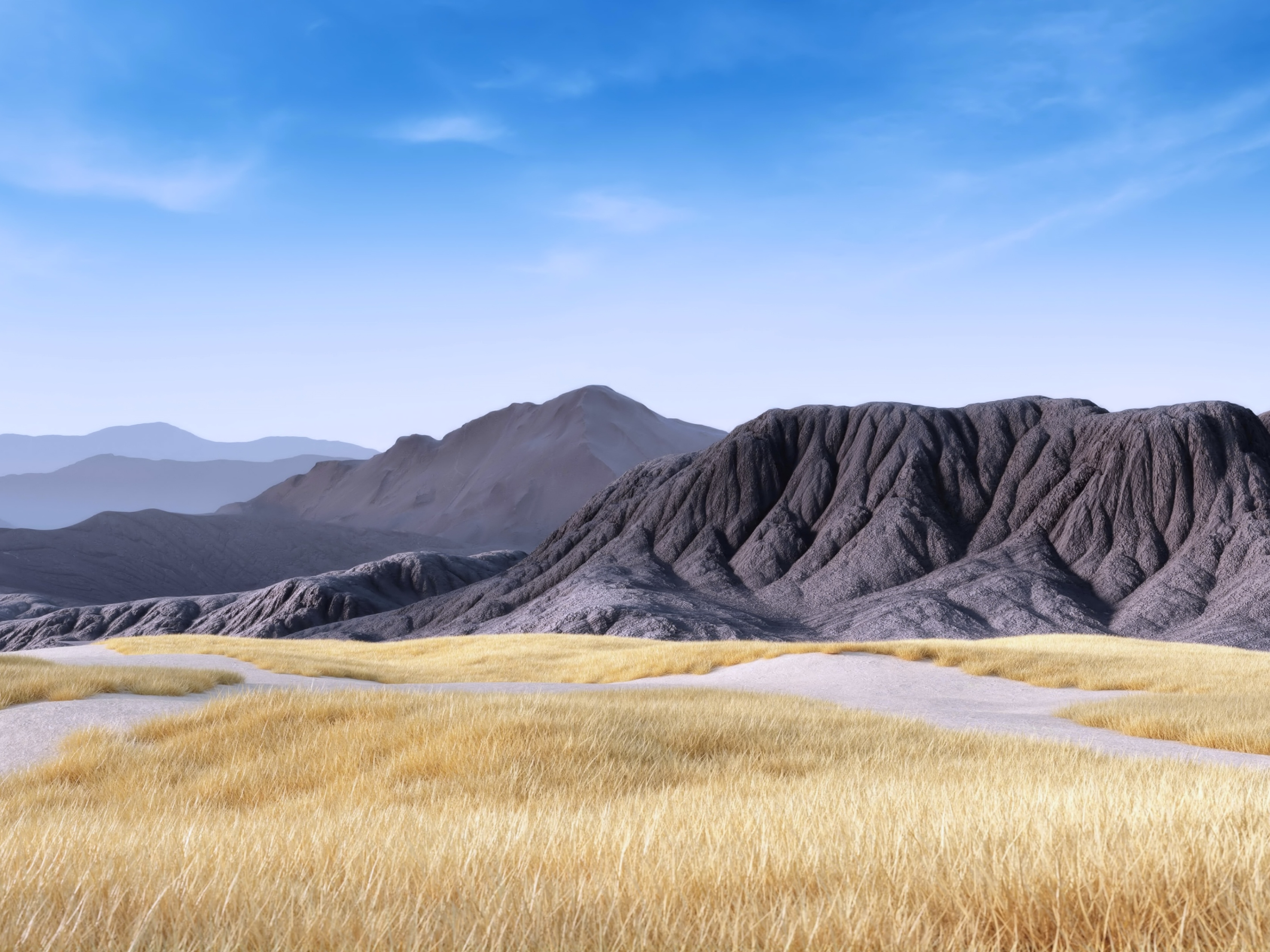 4000x3000 Resolution Black Mountain Valley 4000x3000 Resolution ...