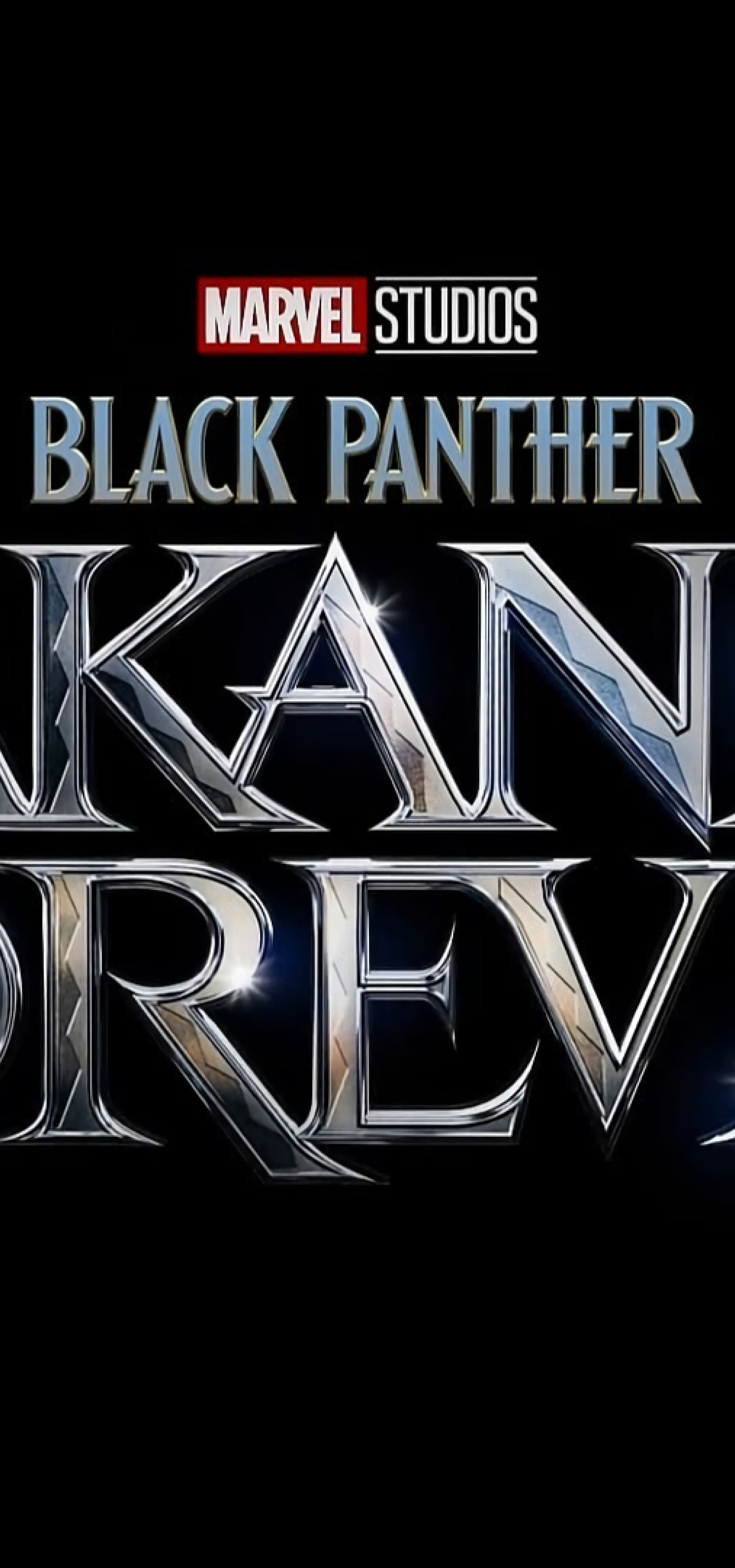 1500x3200 Resolution Black Panther Wakanda Forever Logo 1500x3200 ...