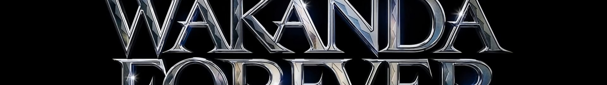 2000x280 Resolution Black Panther Wakanda Forever Logo 2000x280 ...