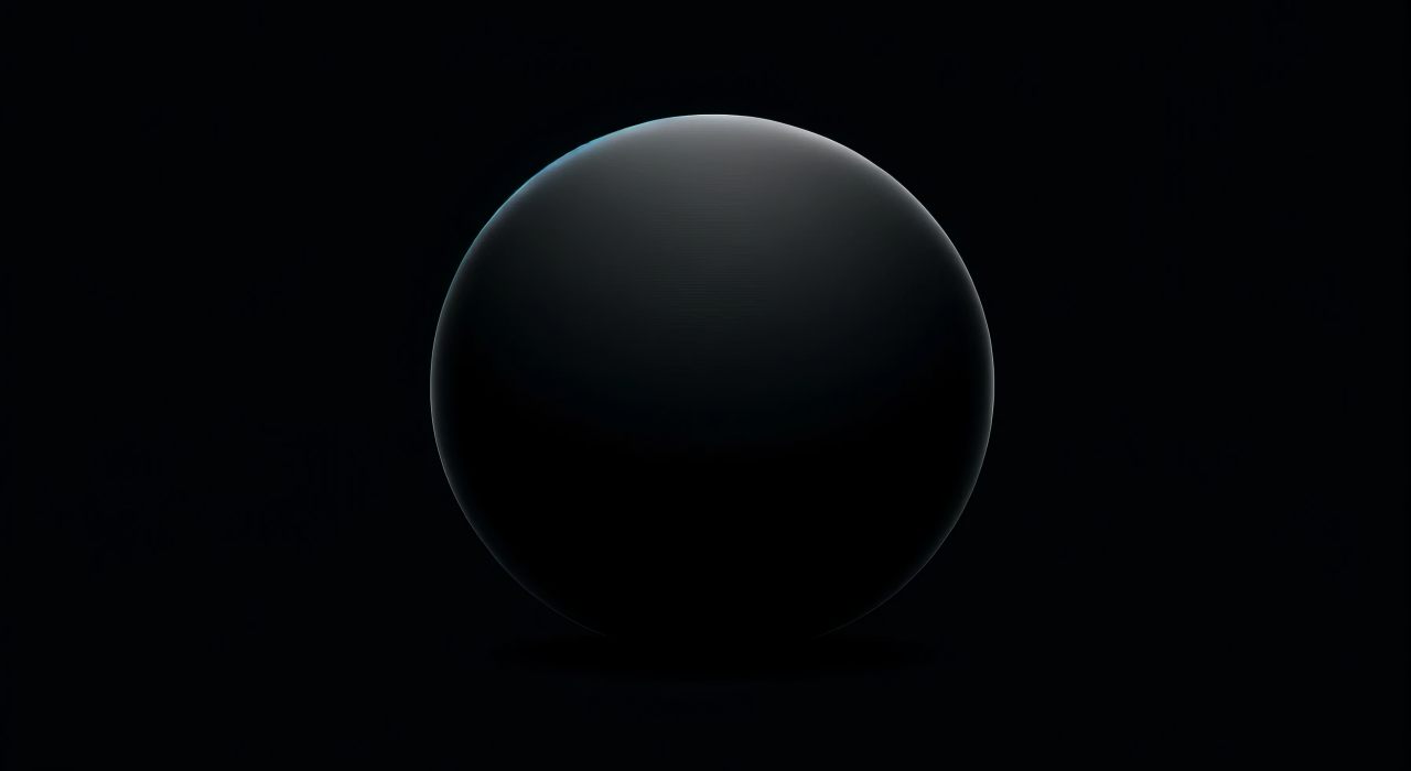 1280x700 Resolution Black Sphere 4K 1280x700 Resolution Wallpaper ...
