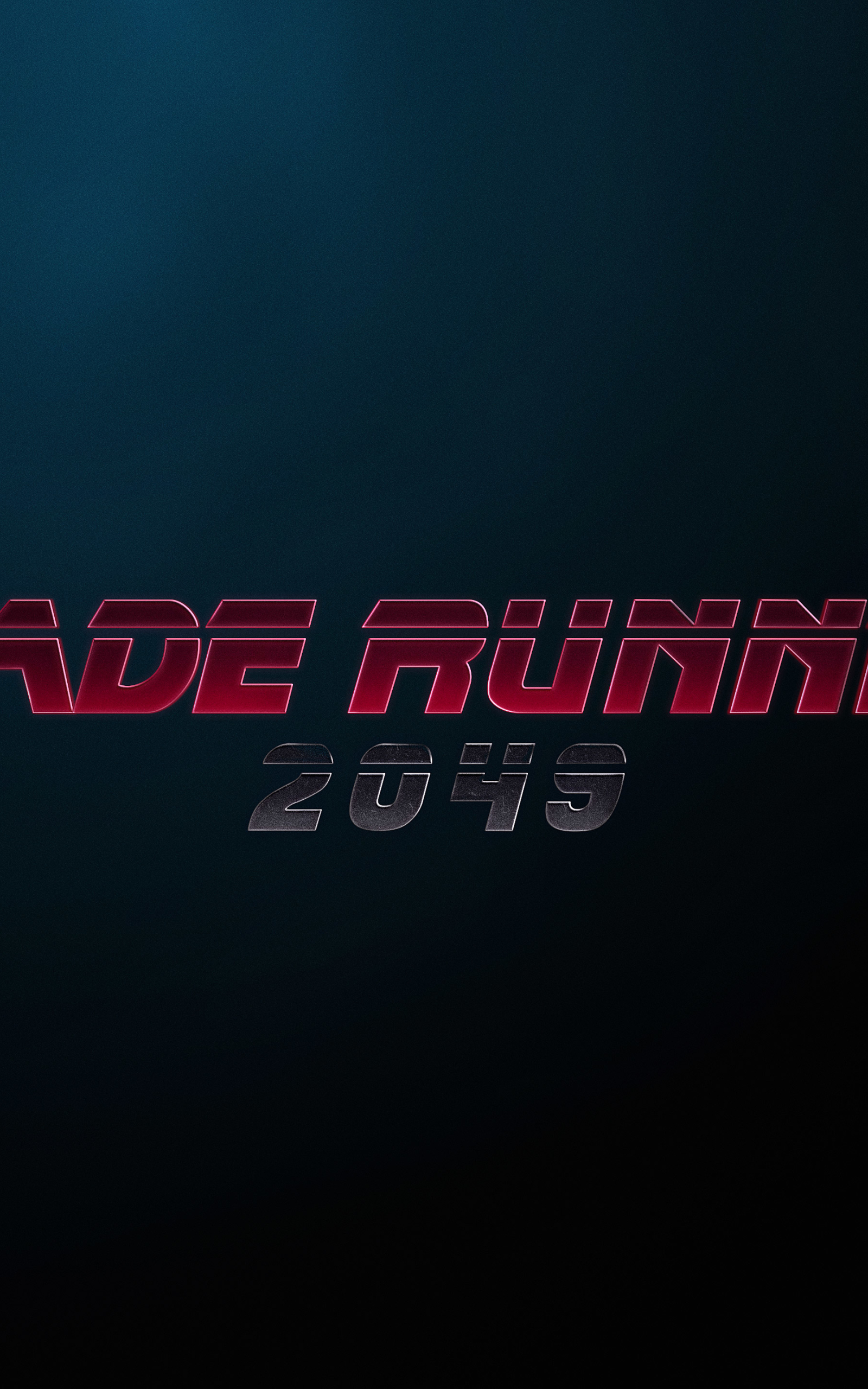1600x2560 Resolution Blade Runner 2049 Logo 1600x2560 Resolution ...